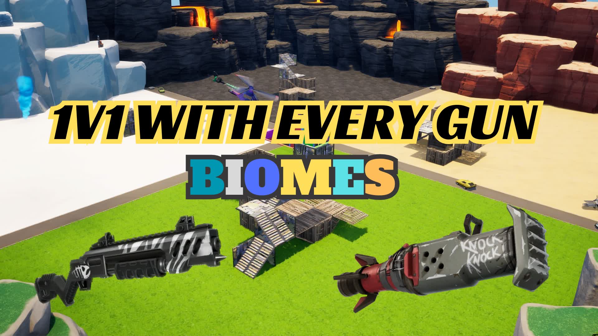 1v1 With Every Gun 🔫 Biomes! 7275-9613-4784 par RiseofLegendman - Fortnite