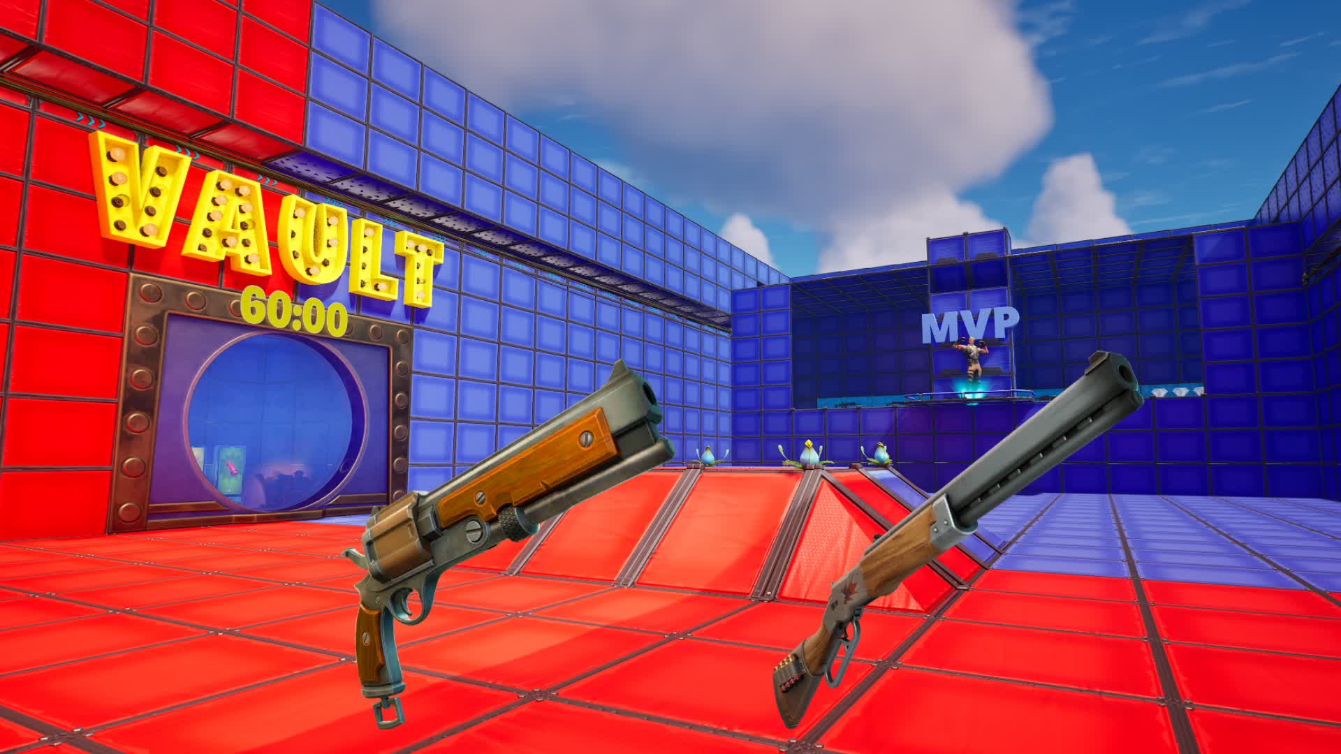 🆕GOATED🔴RED VS BLUE🔵 7620-9271-1948 by zcm - Fortnite Creative Map Code ...