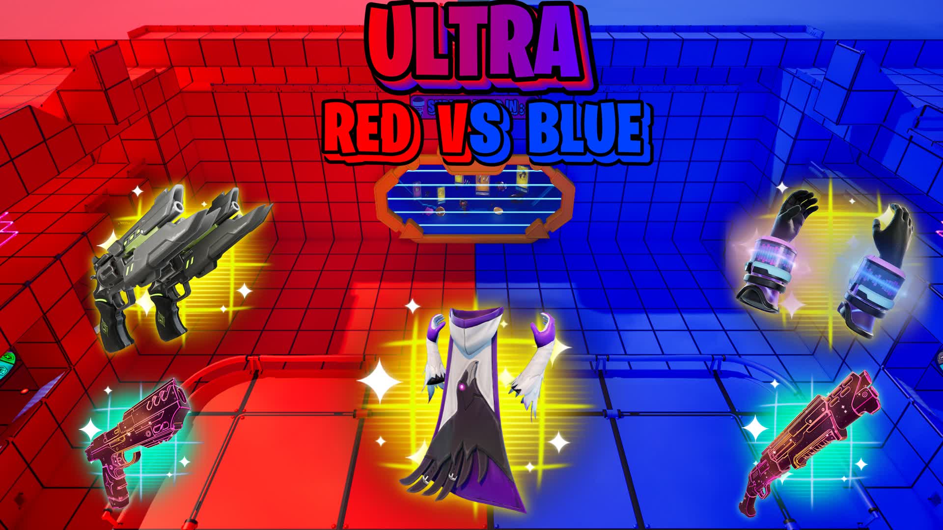 🔥ULTRA RED VS BLUE 🔴🔵 7168-9507-9150 by crazyngamer - Fortnite Creative ...