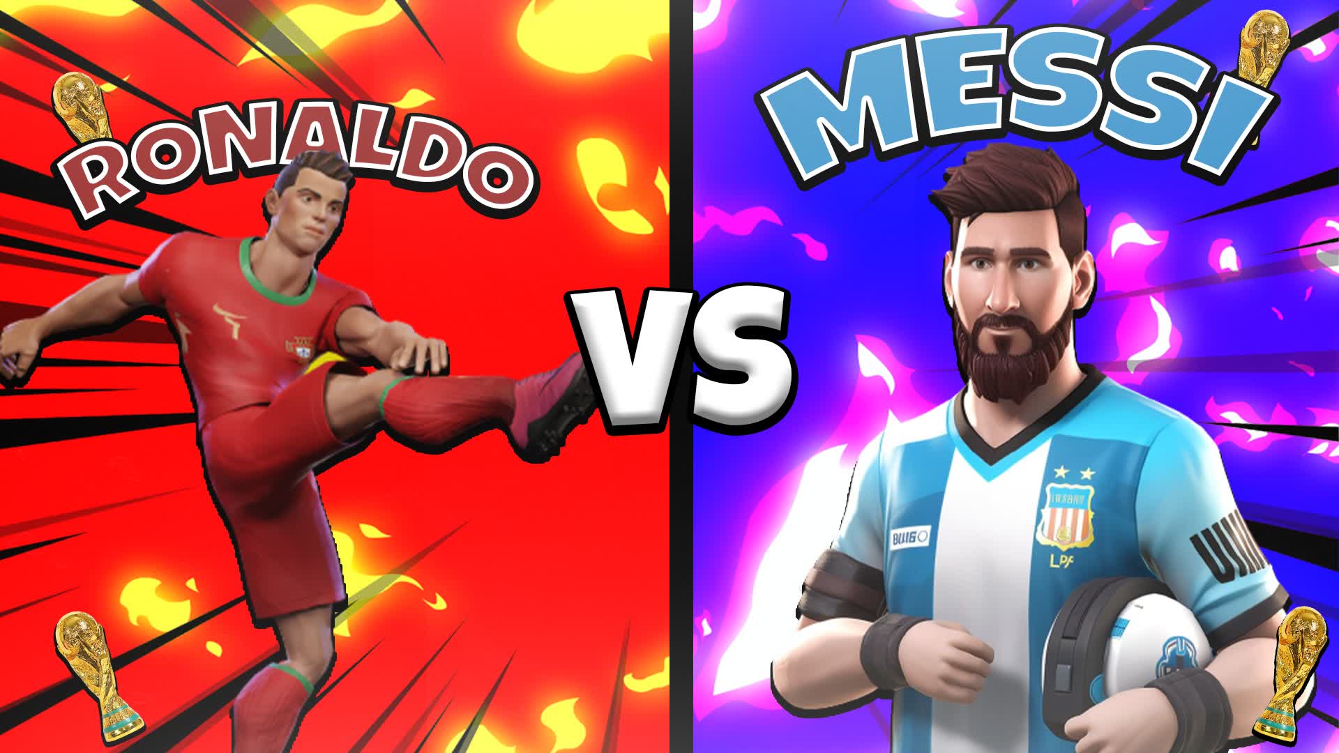 🔥RONALDO VS MESSI🐐 8117-2681-3637 by aalyt - Fortnite Creative Map Code - Fortnite.GG