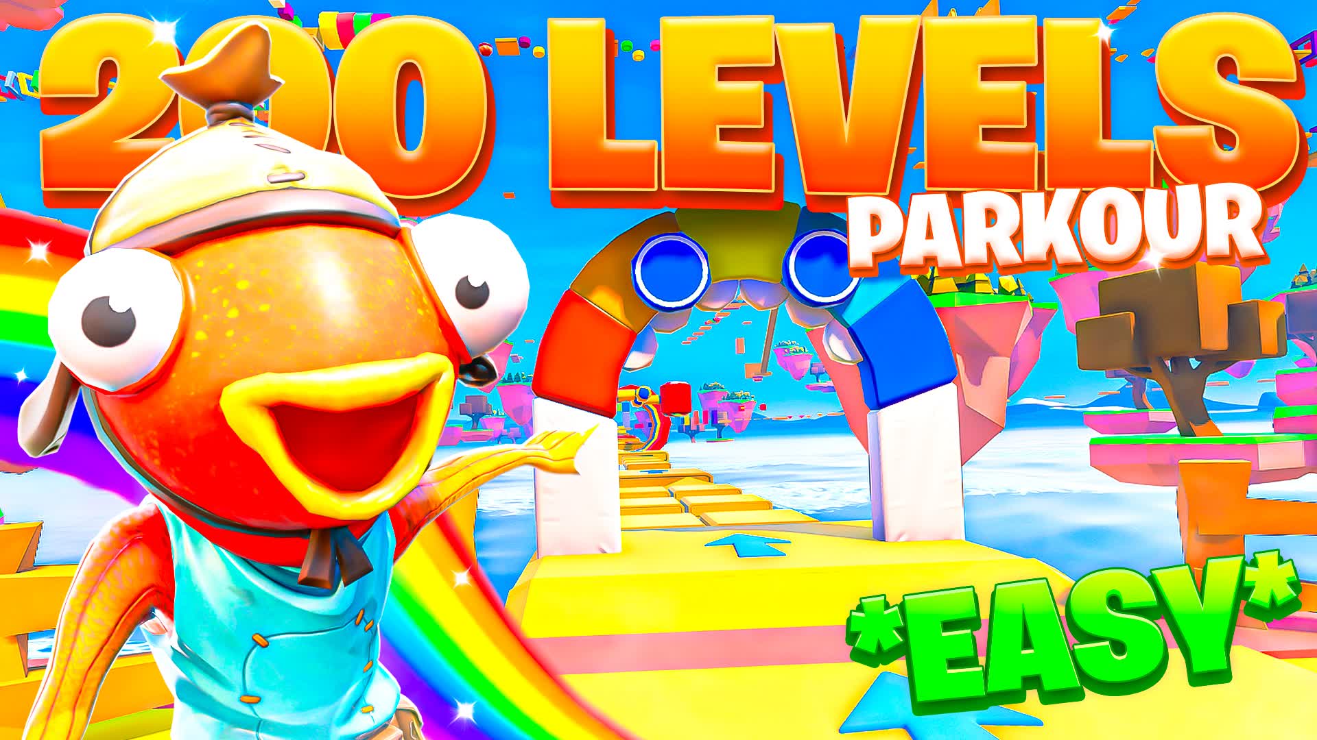 ⭐EASY OBBY PARKOUR ESCAPE 0185-4434-0791 by percy - Fortnite Creative ...