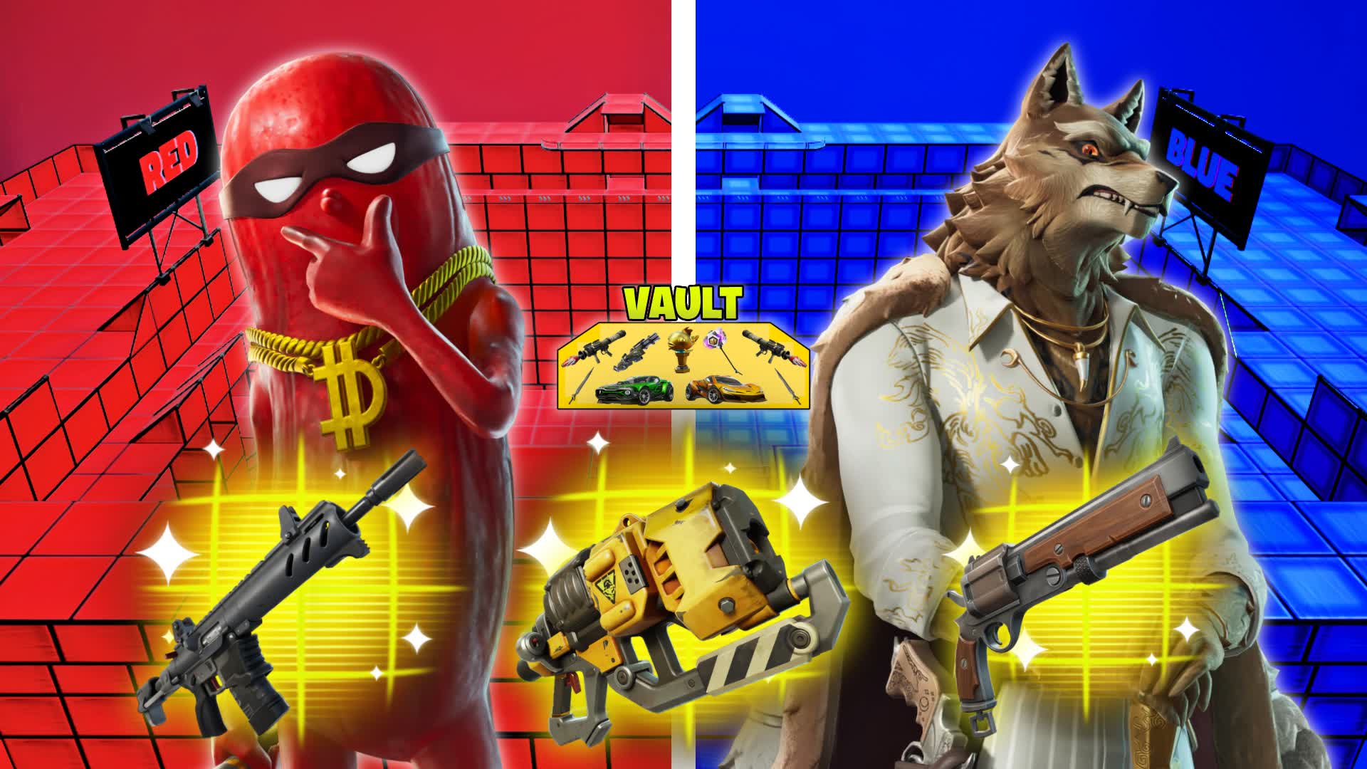 ULTIMATE RED VS BLUE 🔴🔵 5975-2494-3196 by gbmaps - Fortnite Creative ...