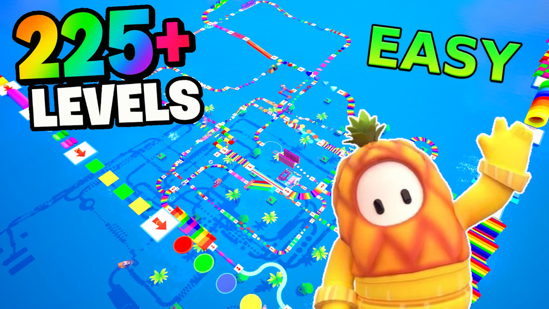 🌈🎉MEGA EASY FALL GUYS OBBY🎉🌈 4971-7590-2902 by nowakan - Fortnite ...
