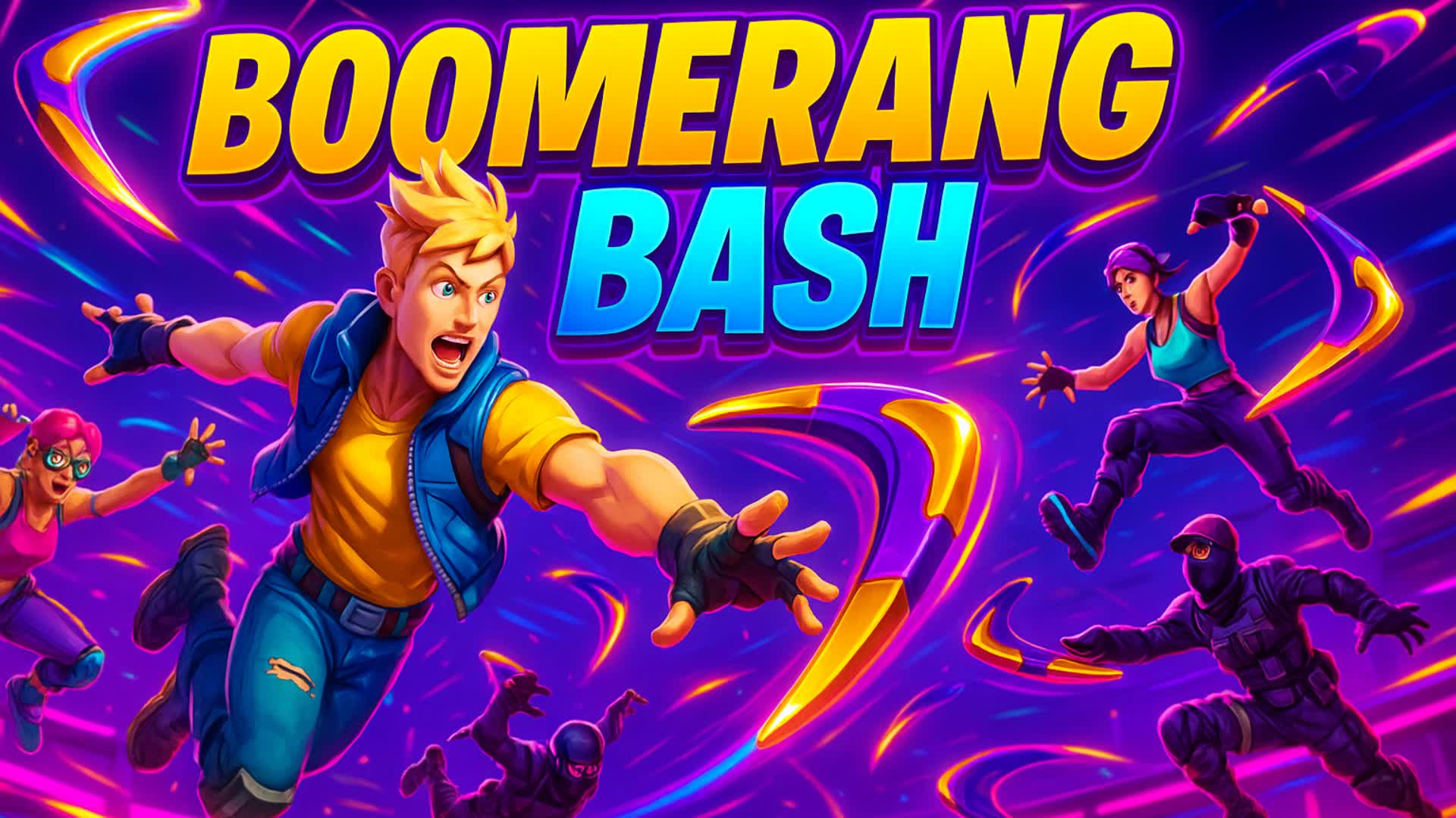 BOOMERANG BASH!🎯 FFA ARENA 4470-7447-4744 by rush404 - Fortnite