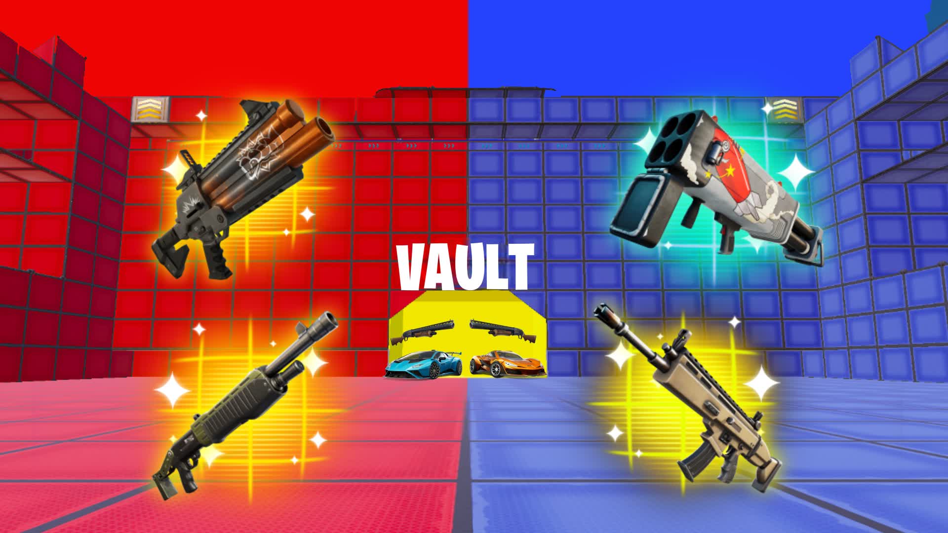 INTENSE RED VS BLUE 8834-4171-3490 by usdc - Fortnite Creative Map Code ...