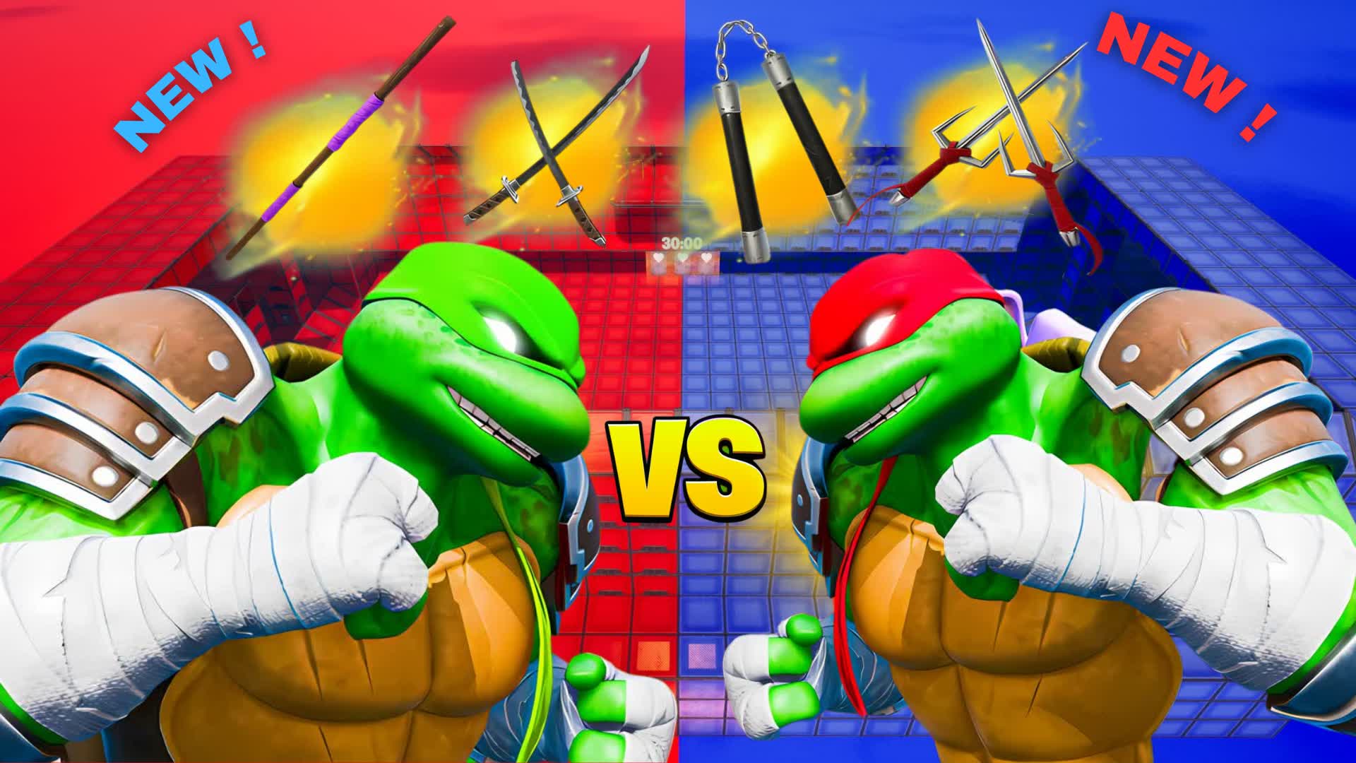 NINJA RED VS BLUE 🔴🔵 5708-6303-1251 by bluegg - Fortnite Creative Map ...