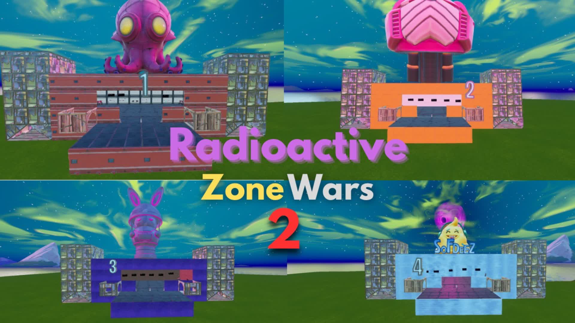Radioactive zone wars 2 7065-0022-3571 by beast_gang - Fortnite ...