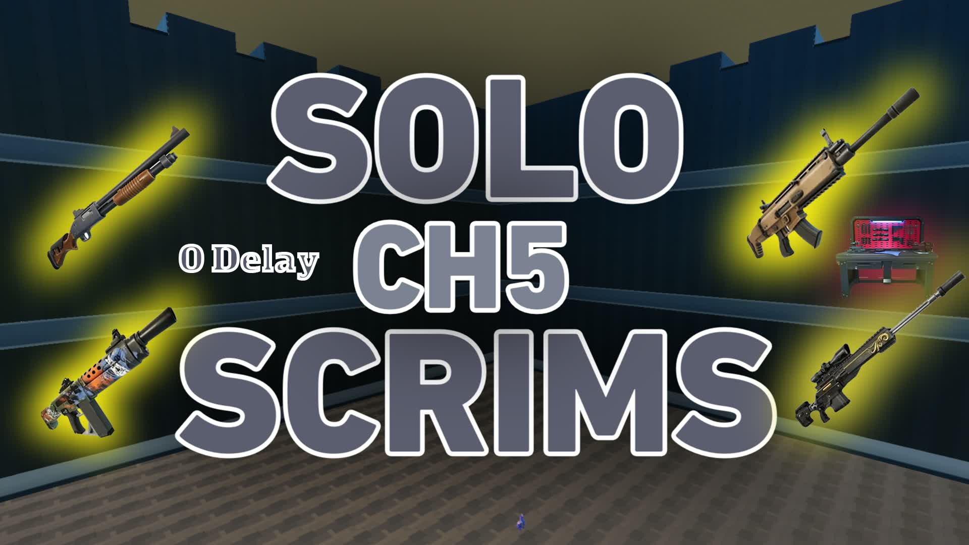 SCRIMS SOLO - سكرمز المطانيخ 9465-3980-6305 by tge - Fortnite Creative Map Code - Fortnite.GG