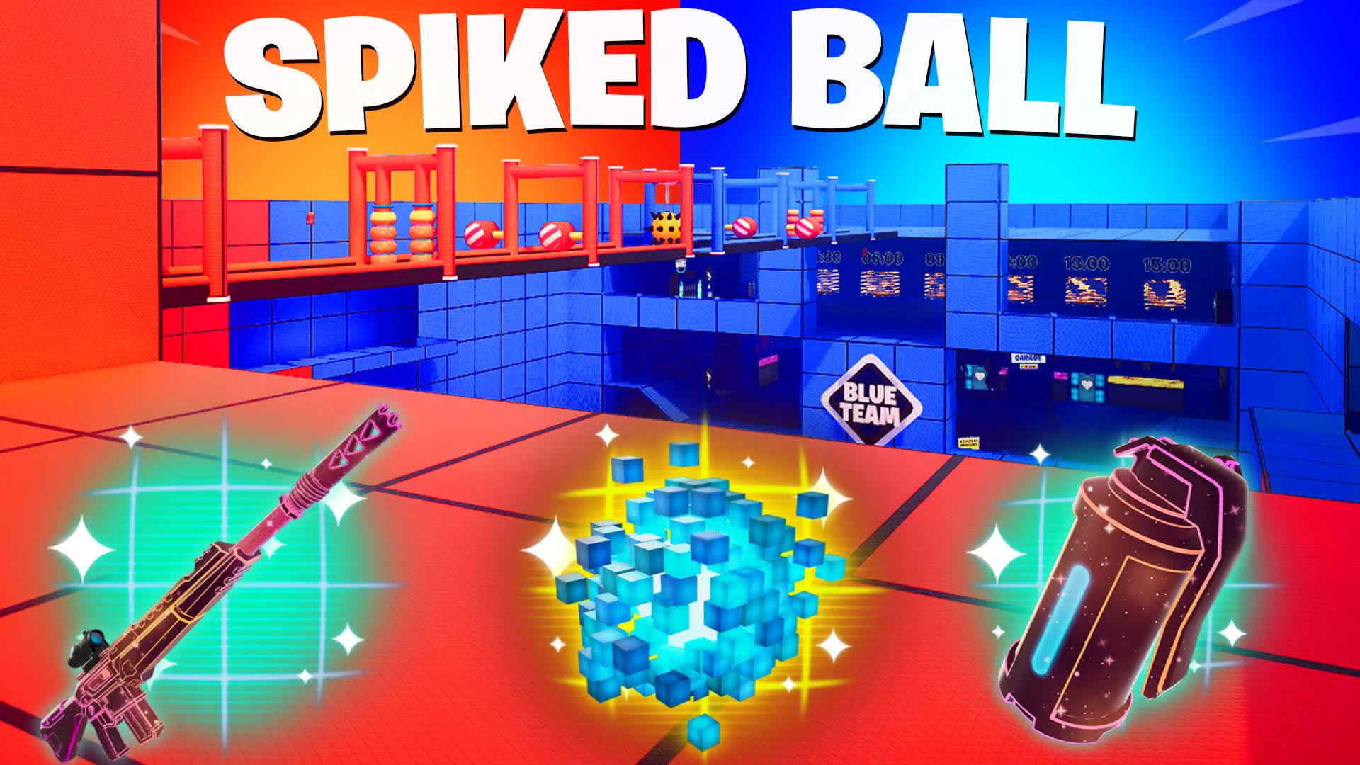 🔴🔵SPIKED BALL-RED VS BLUE🔴🔵 6489-2055-8081 by farma - Fortnite Creative ...