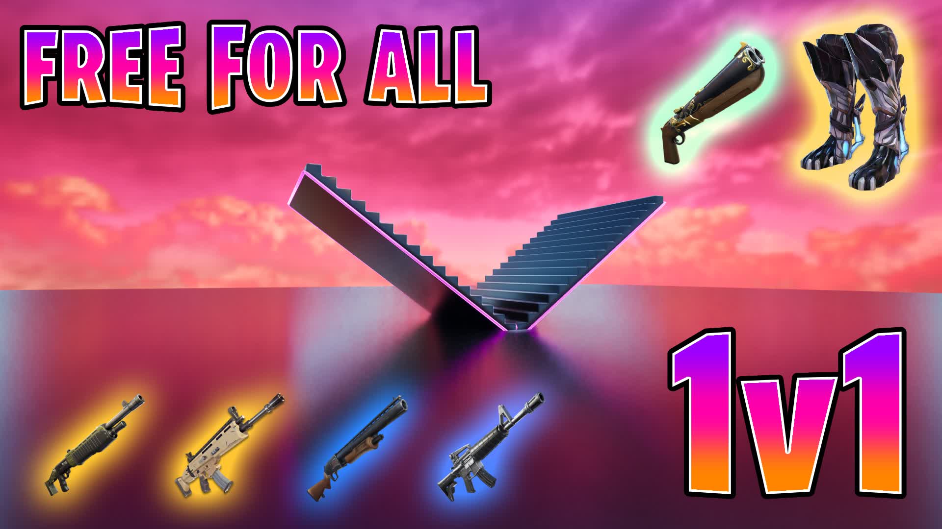 1V1 FFA 🏆 2724-7887-8869 by lucymay - Fortnite Creative Map Code - Fortnite.GG