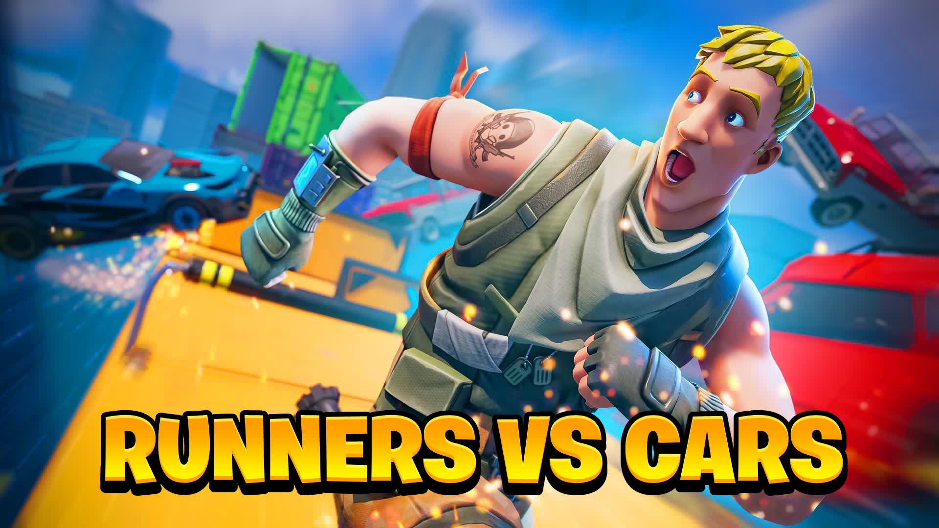 RUNNERS VS CARS [CARRAH] 0321-8126-0439 by carrah - Fortnite Creative ...