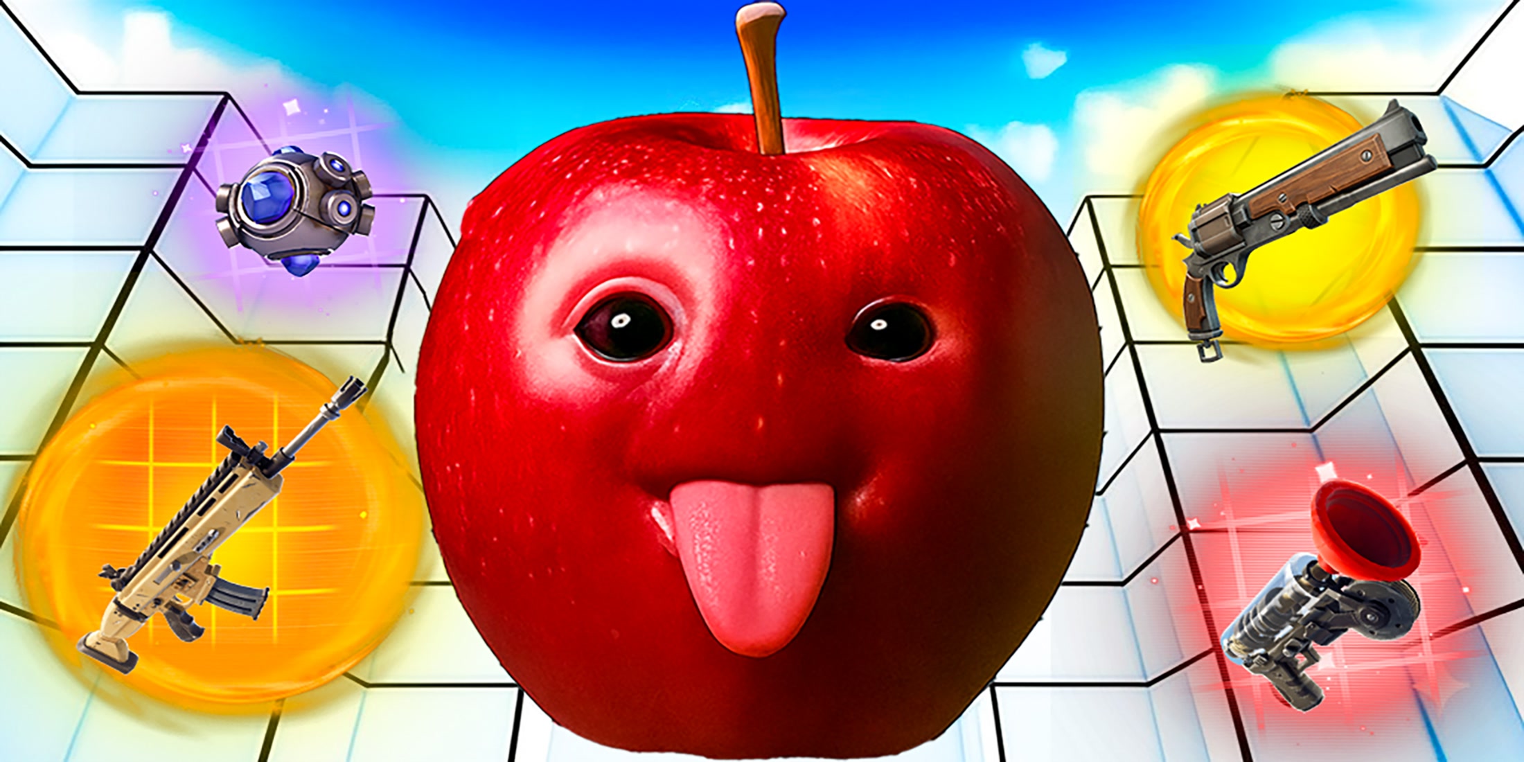 🍎 TUFF APPLE AI⭐ FFA 3448-4383-0939 by hmida - Fortnite Creative Map ...