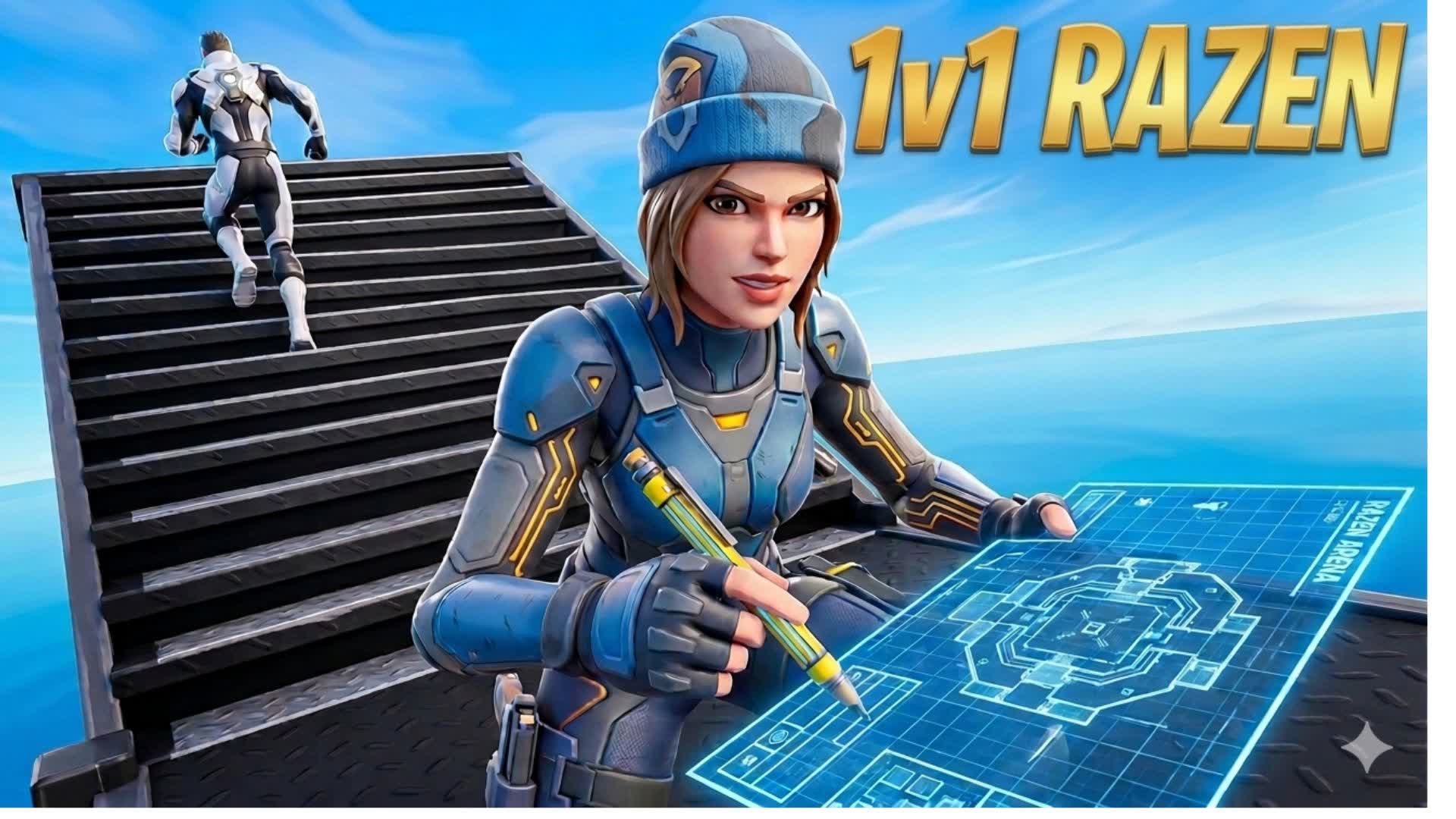 1VS1 RAZEN 3615-5959-1523 by naytolegoat - Fortnite Creative Map Code ...