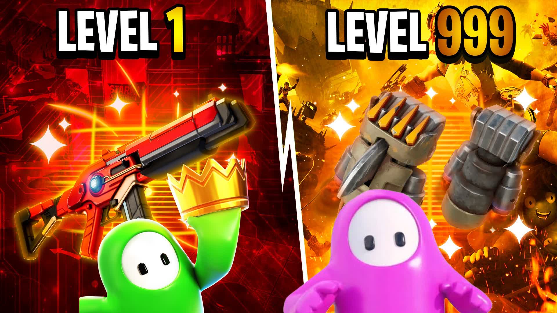 FALL GUYS 🔫 GUN GAME ONE SHOT 🎯 6667-5766-7184 by user-5c648f9 ...