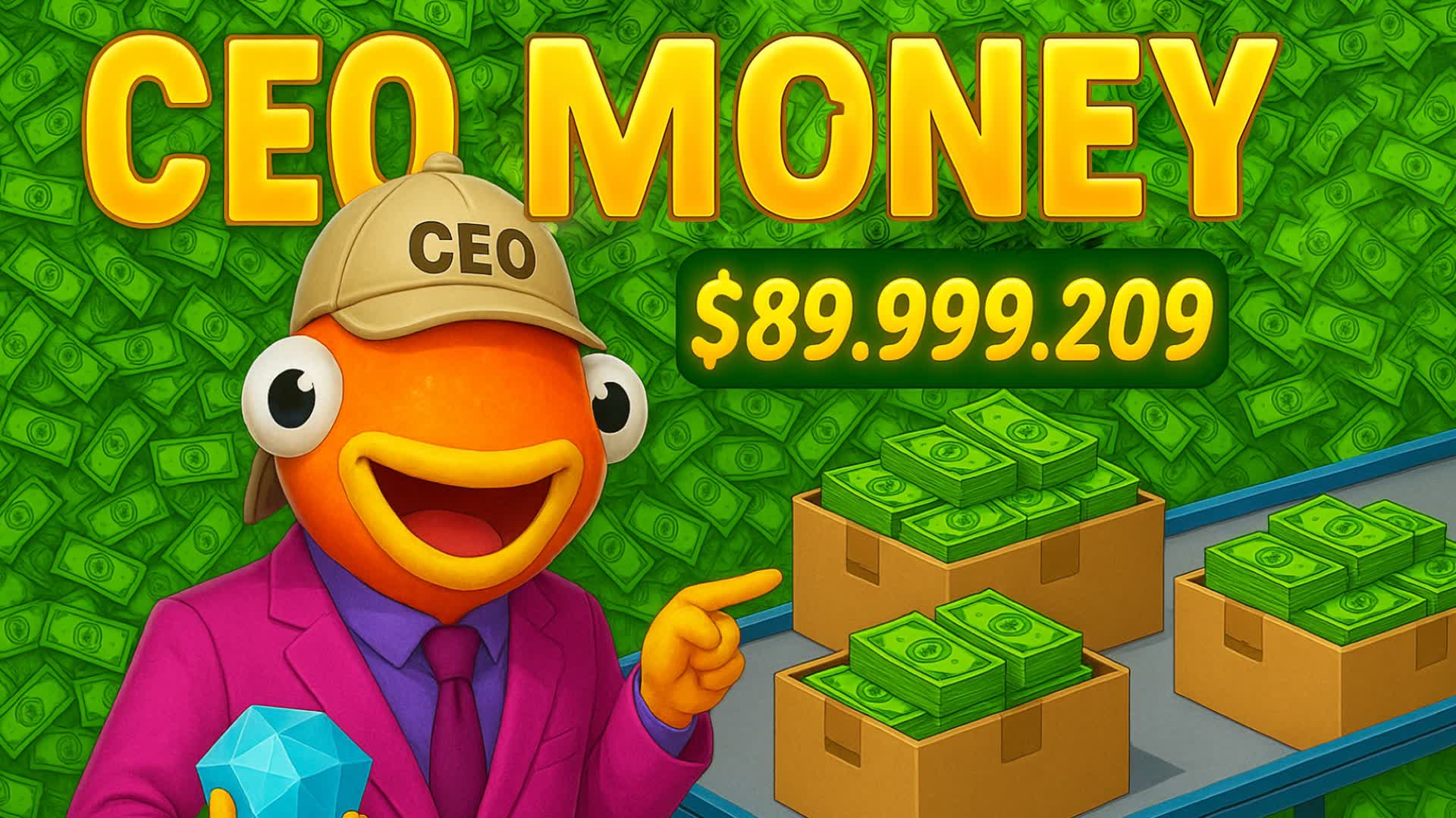 CEO MONEY TYCOON | AI MONSTER 8900-8509-6604 by pesdev - Fortnite ...