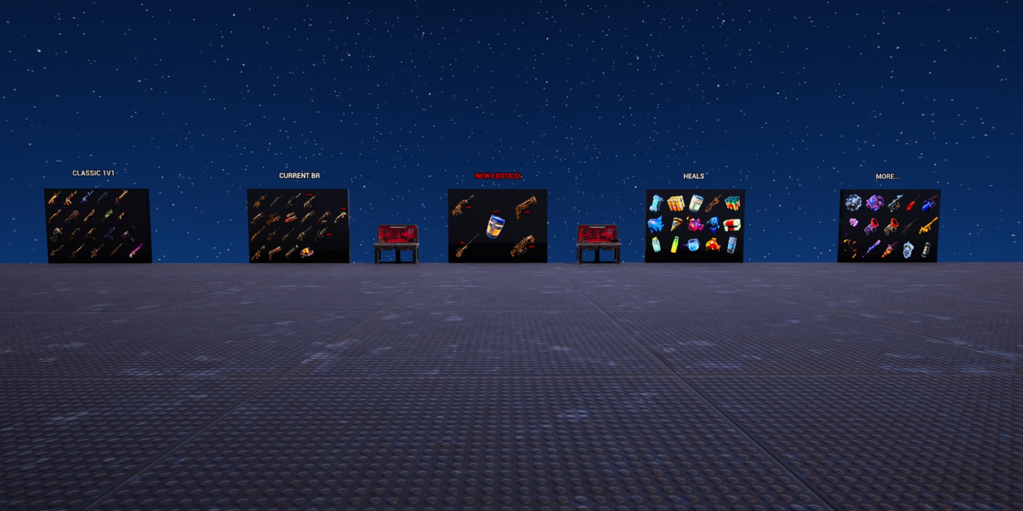 GUN TEST 1V1 2712-0286-9505 by rtcc - Fortnite Creative Map Code ...