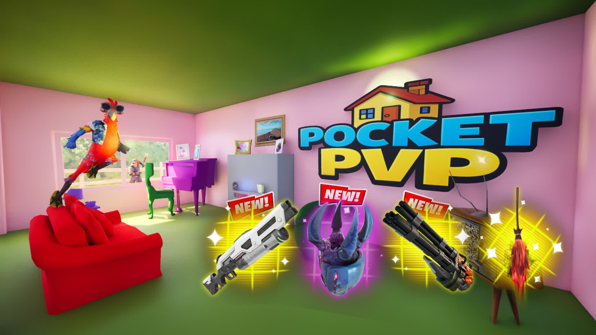 🏠Pocket PvP 4491-2600-9436 by zyza - Fortnite
