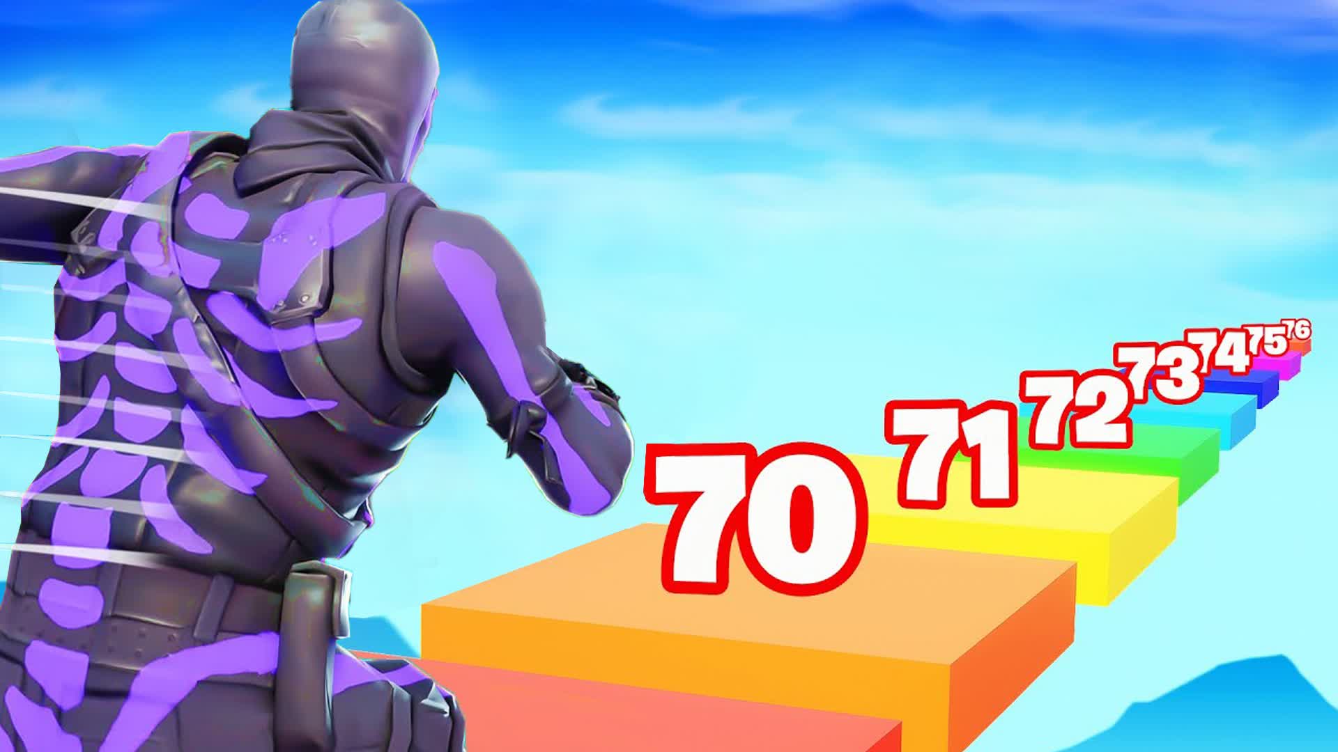 🌈RAINBOW 150+ EASY DEATHRUN🏃 2459-3337-2749 by RycrooZ - Fortnite.GG