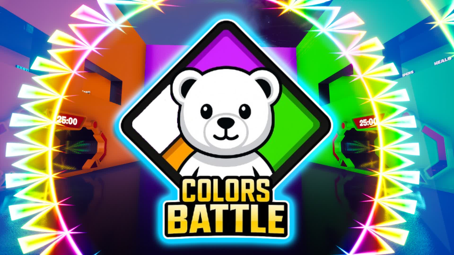 Colors Battle 1269-3204-0801 by peluchegoloso - Fortnite Creative Map ...
