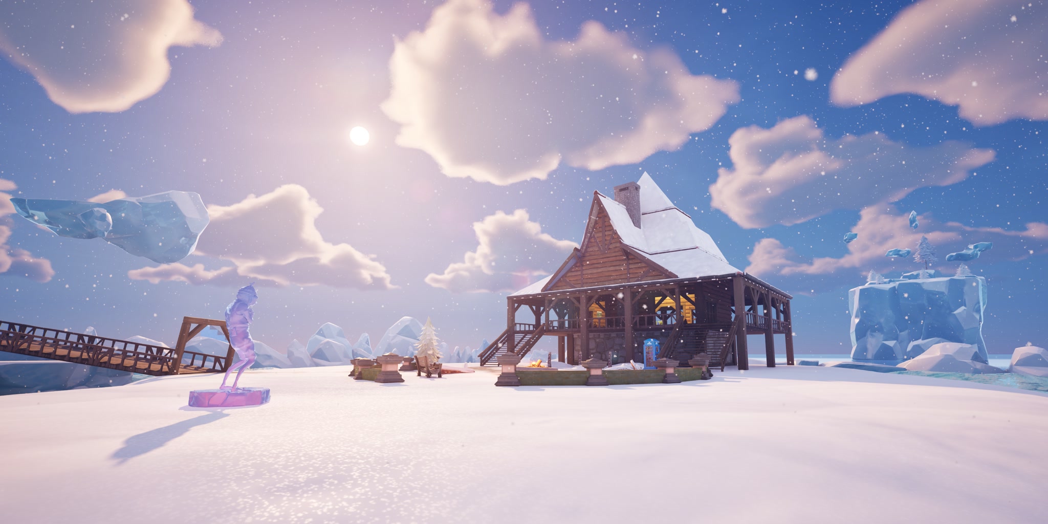 Icy Arena FFA 3611-9798-7337 by dogonakeyboard - Fortnite Creative Map ...