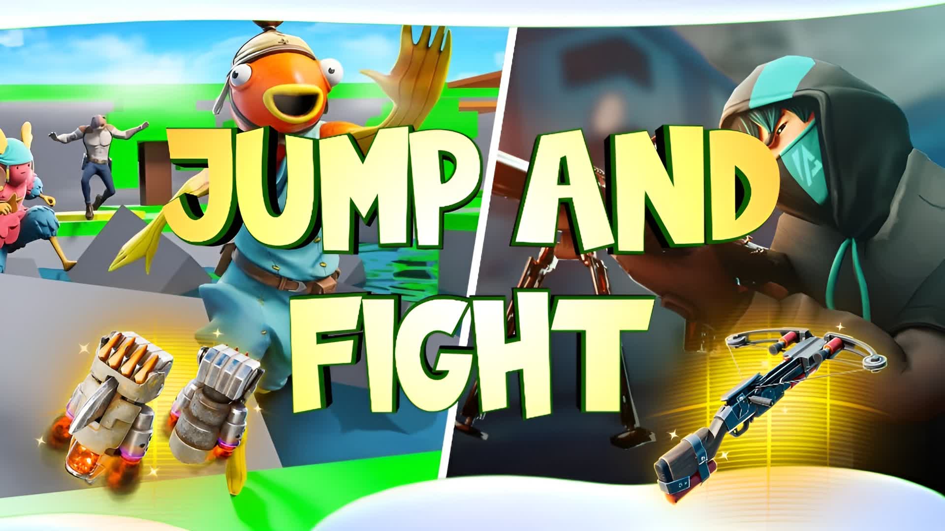 🎯JUMP AND FIGHT🔫 9751-6906-3616 by aceuefn - Fortnite Creative Map Code ...