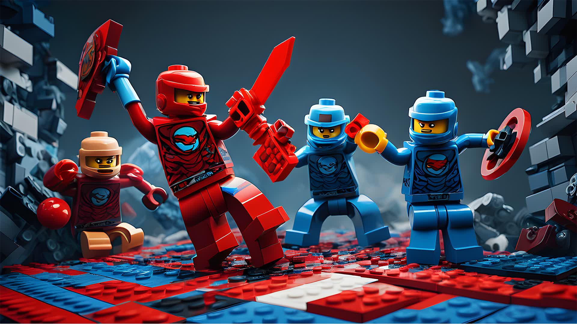 BLOCKY RED VS BLUE 🔴🔵 3375-9449-0976 by rowhden - Fortnite Creative Map ...