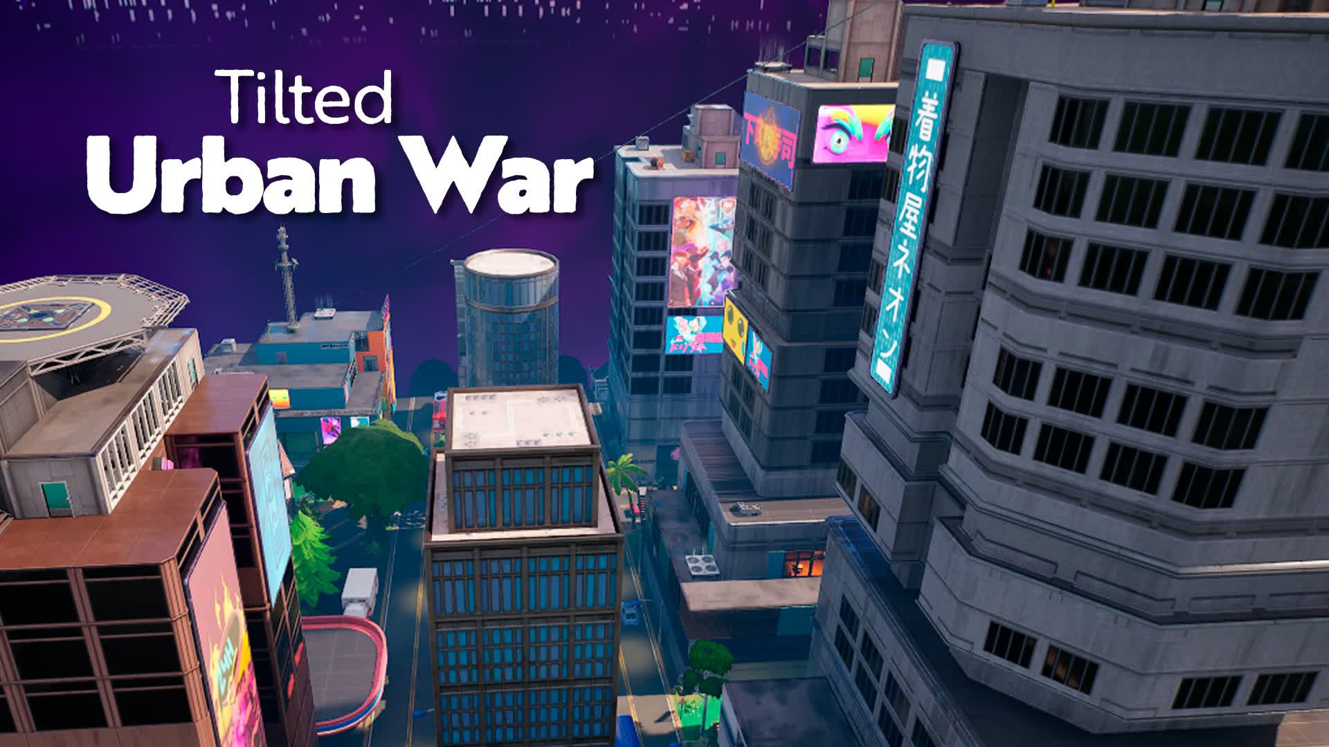 Tilted Urban War 1653-9957-6618 by aetherwoven - Fortnite Creative Map ...