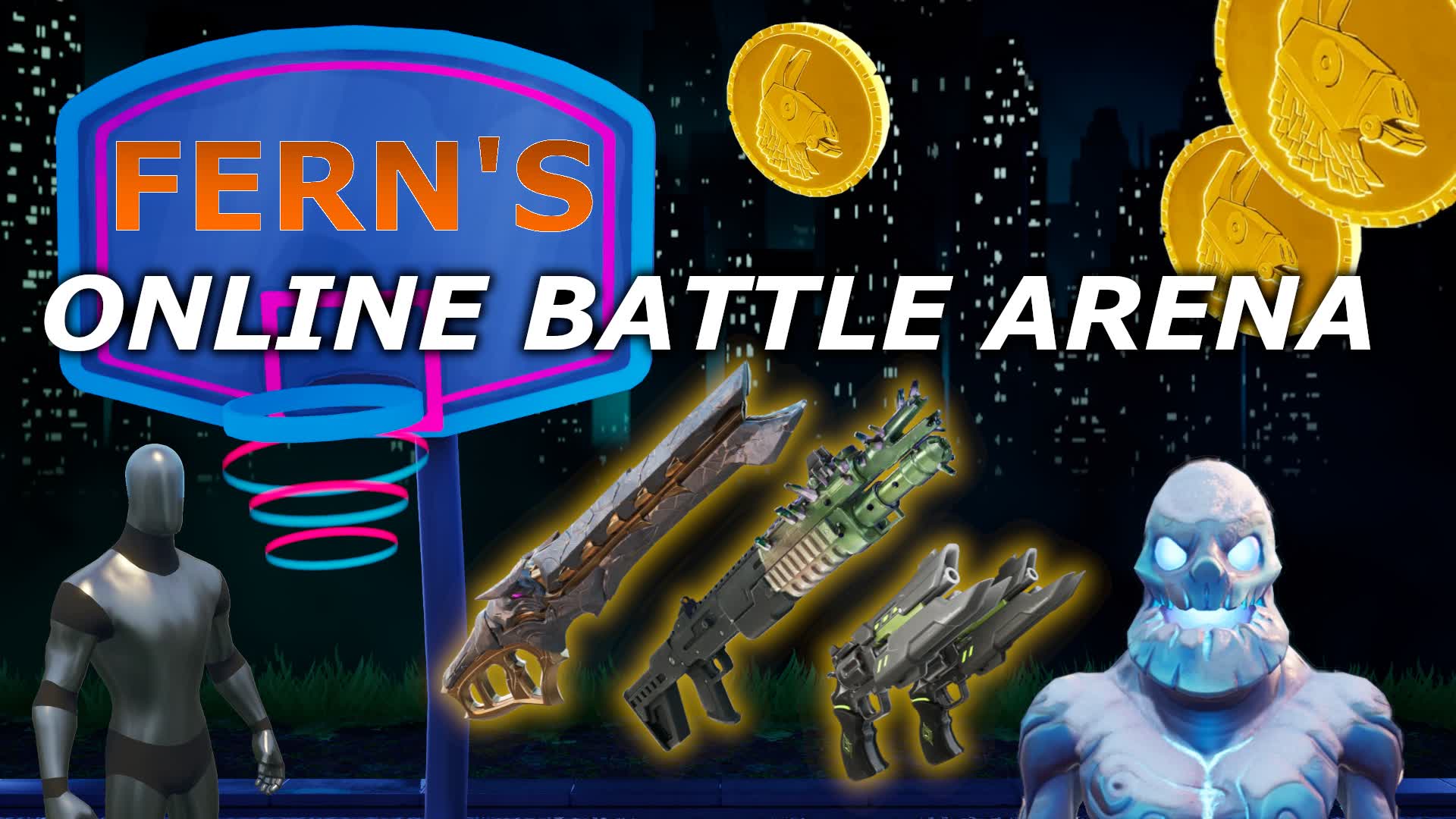FOBA: Fern's Online Battle Arena 1249-2573-6711 by fern333 - Fortnite