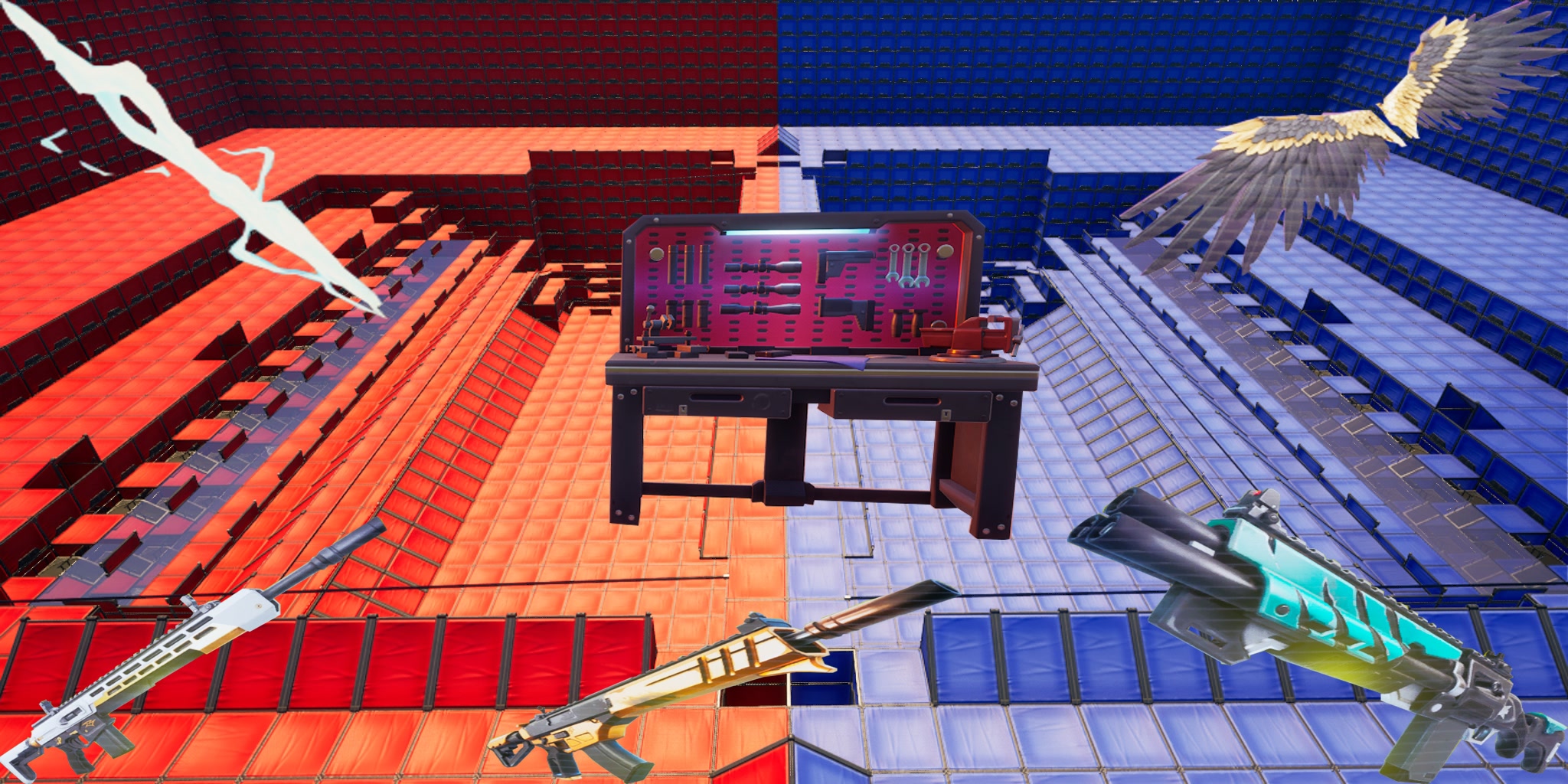 RED X BLUE EVOLUTION 0862-8423-6109 by triploxxx_yt - Fortnite Creative Map Code - Fortnite.GG