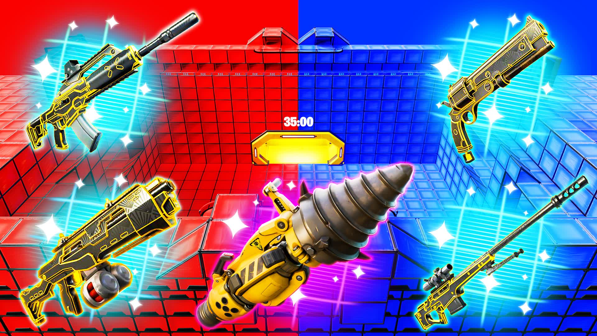 Savanttr RED VS BLUE 🔴🔵 4375-1441-7755 من ابتكار bl23 - Fortnite