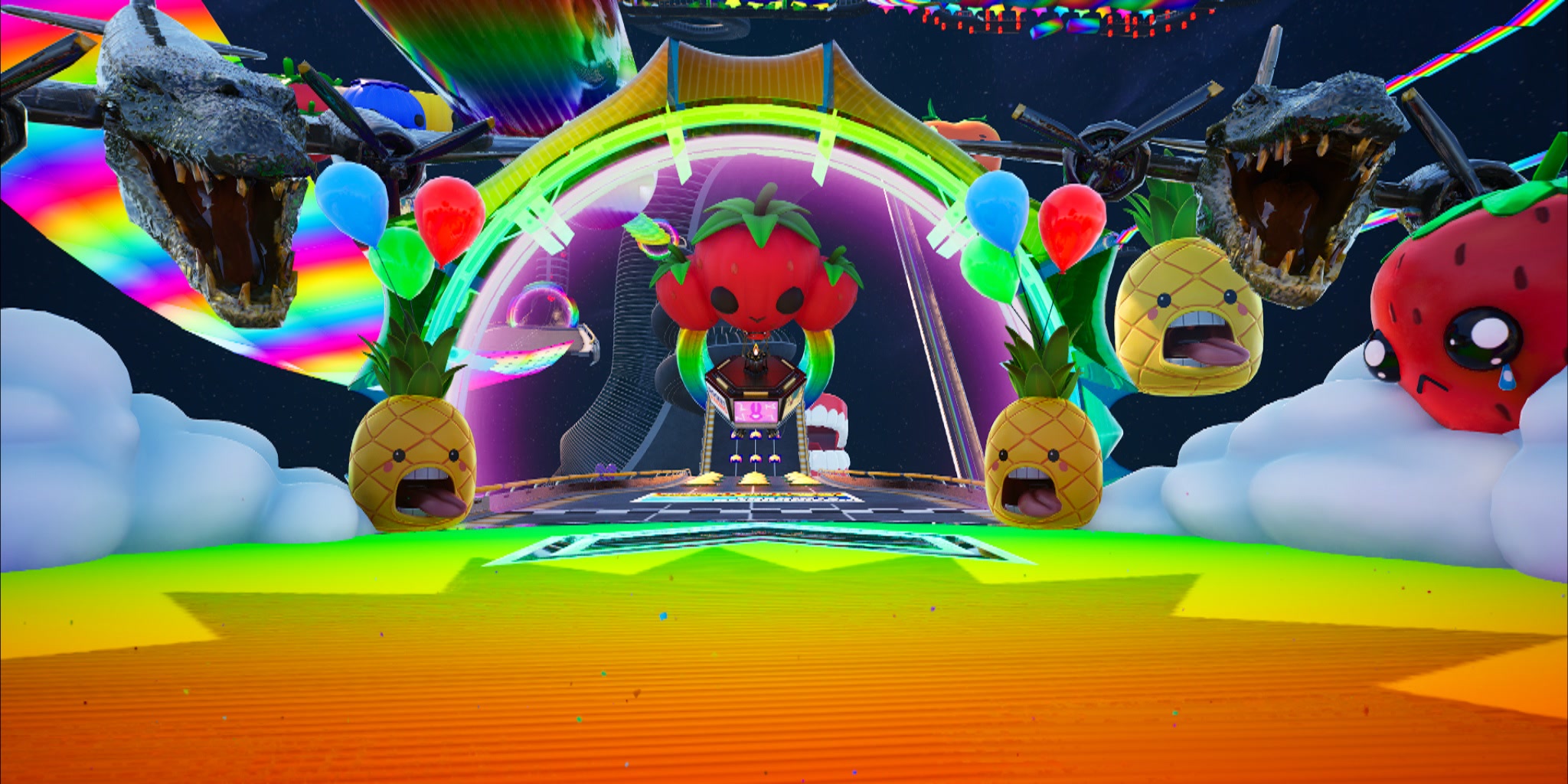 RAINBOW MEGA RAMP 1545-1089-6865 by pokegg - Fortnite Creative Map Code ...