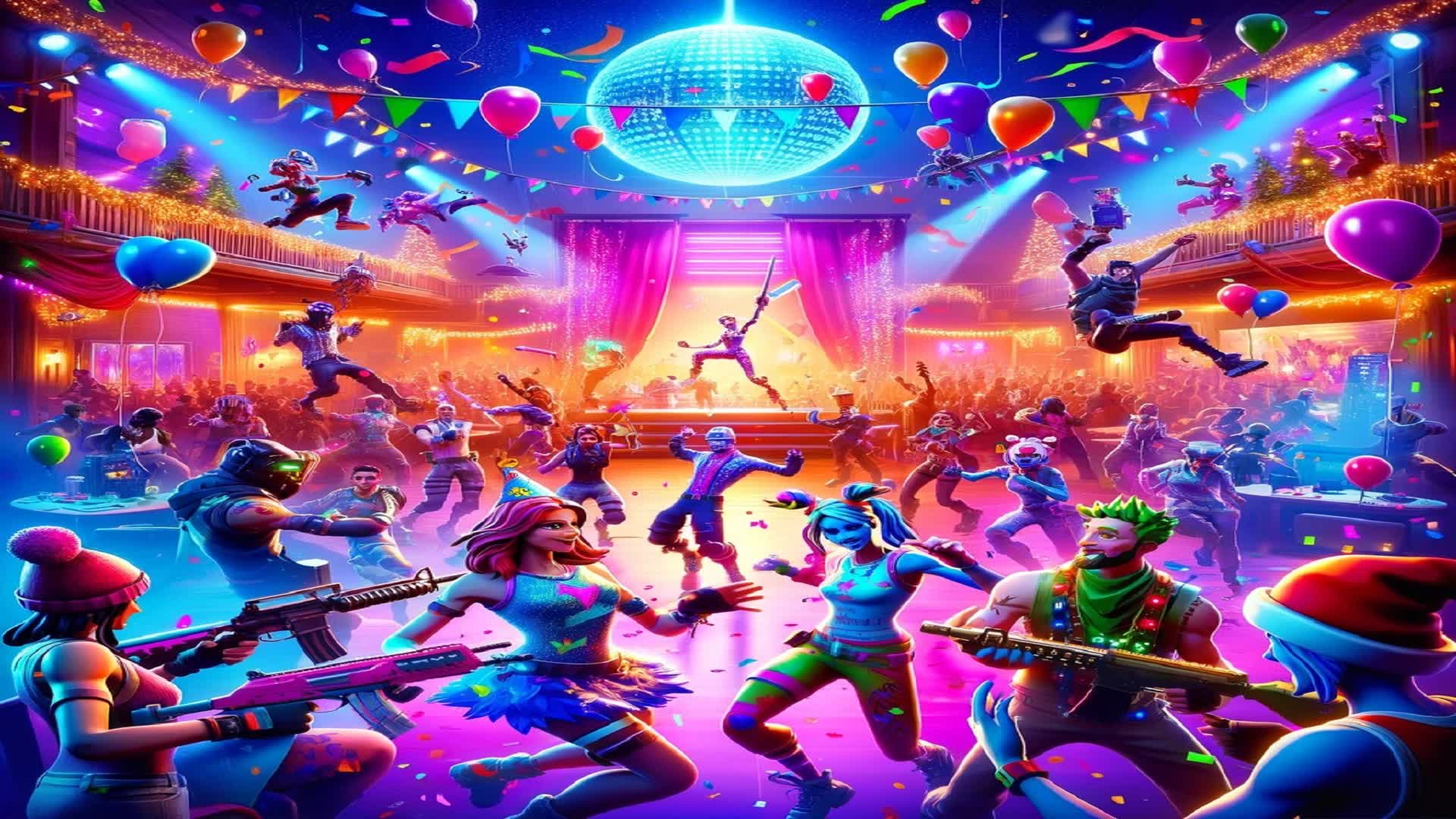 🎉 Party Free For All 🥳 All guns🔫 7954-6017-7250 by oxid - Fortnite ...