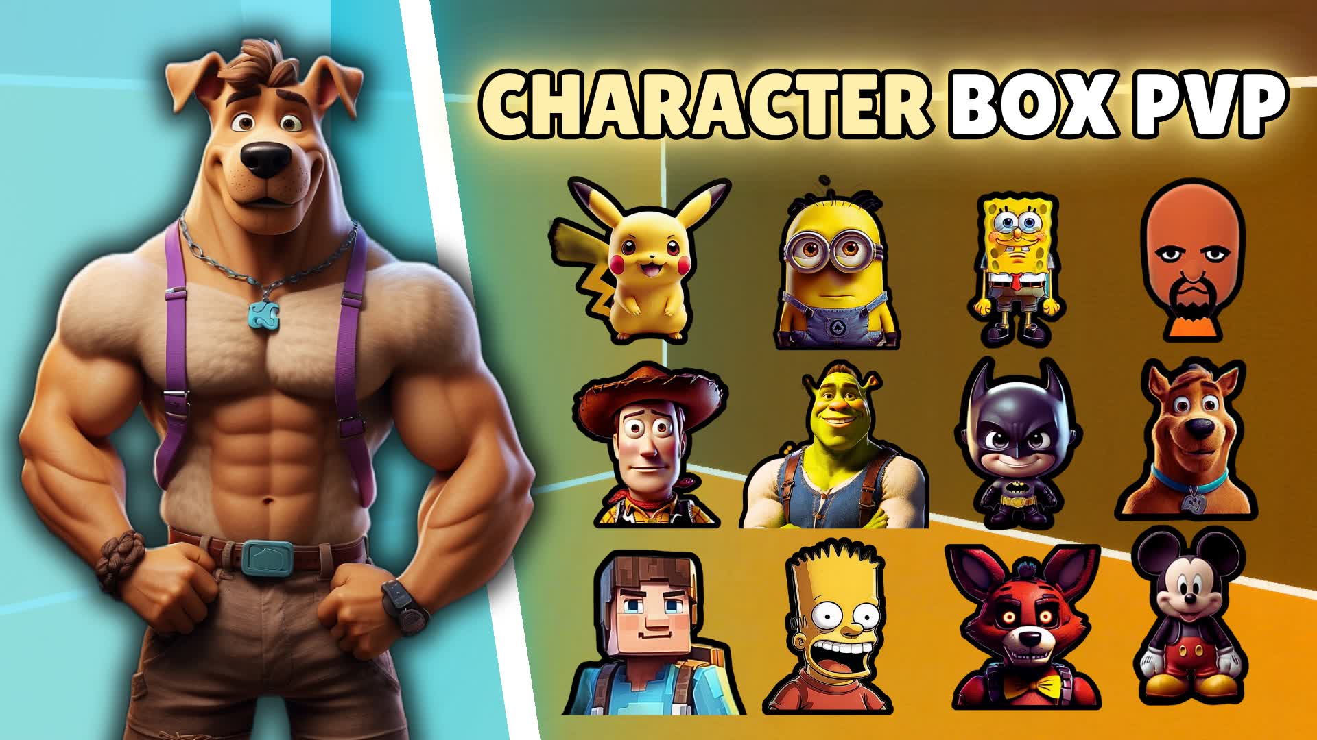 💥 CHARACTER BOX PVP 📦 5462-0157-5513 by morzu - Fortnite Creative Map ...