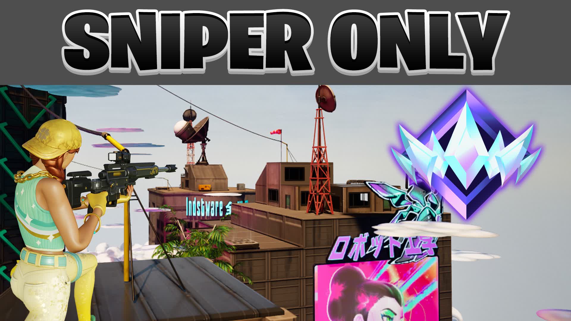 SNIPER ONLY 🎯 9333-3121-6095 by shiggyy - Fortnite Creative Map Code ...