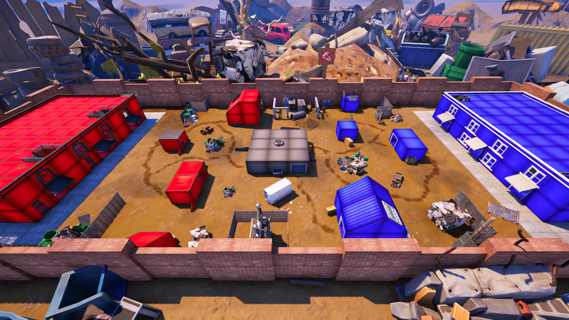 Junkyard Red Vs Blue 🔴🔵 0480-6934-0558 by mrle98 - Fortnite Creative ...