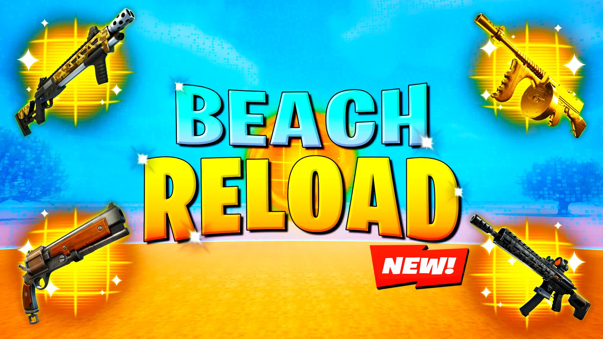 Beach Reload 1v1 FFA 1613-4988-8140 by espada - Fortnite