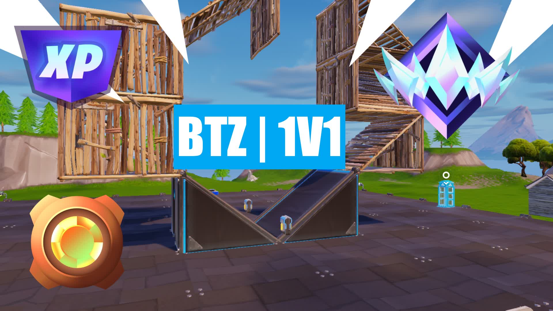 BTZ | 1V1 Battle💯📦 0016-4464-6637 by aahad - Fortnite Creative Map Code - Fortnite.GG