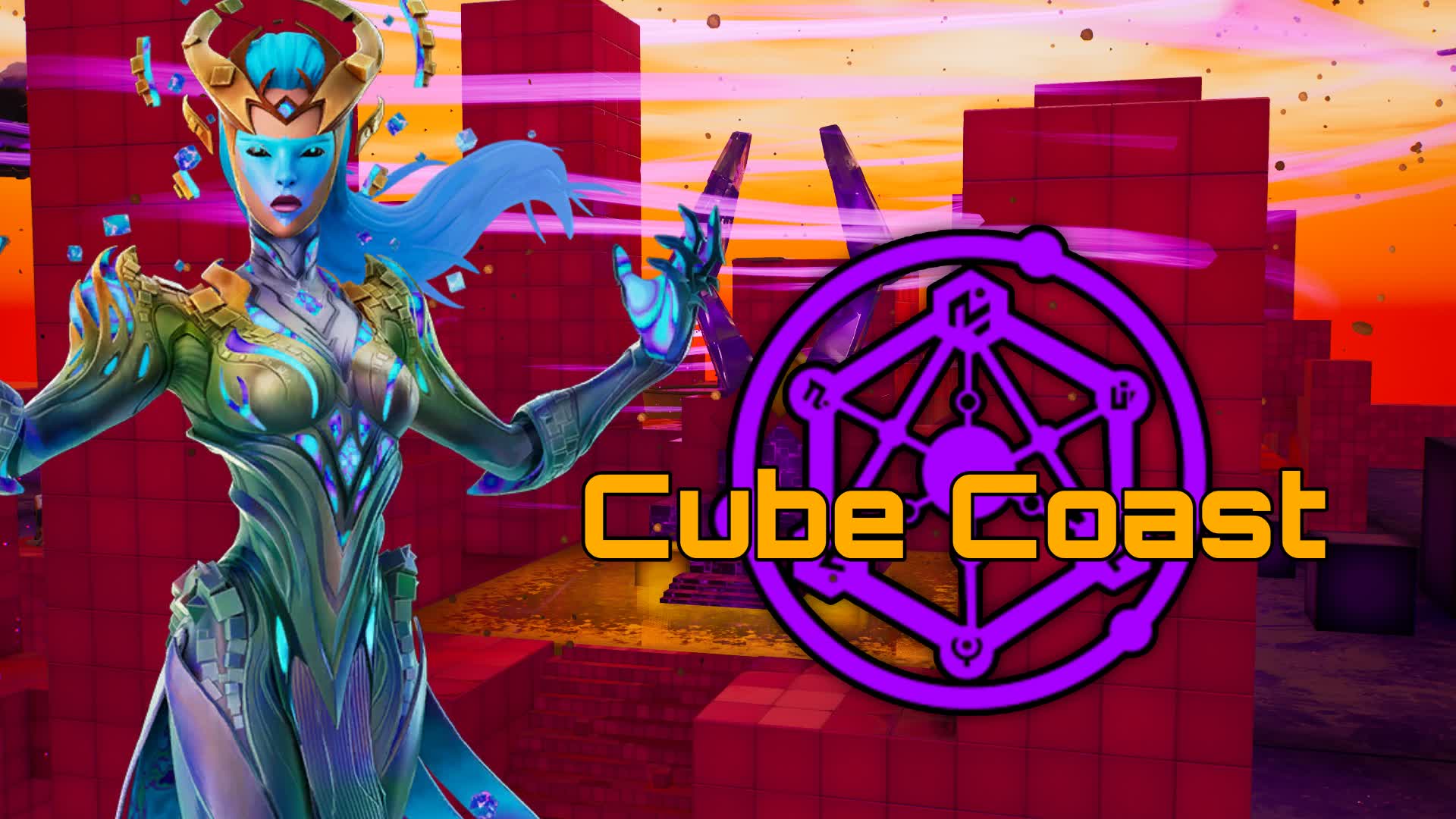 Cubic Coast 4325-9180-8735 by vondarker - Fortnite Creative Map Code ...