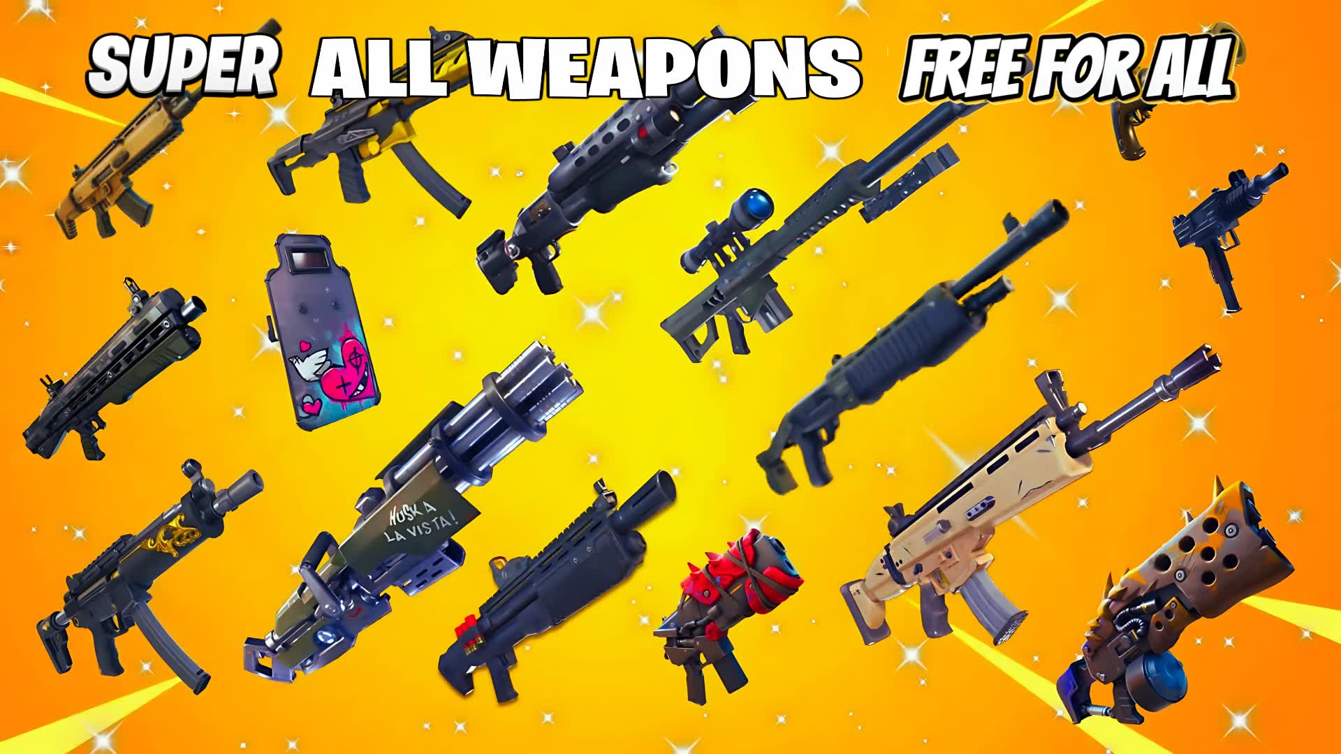 SUPER ALL WEAPONS FREE FOR ALL 2875-6291-6607 by dieflych - Fortnite ...