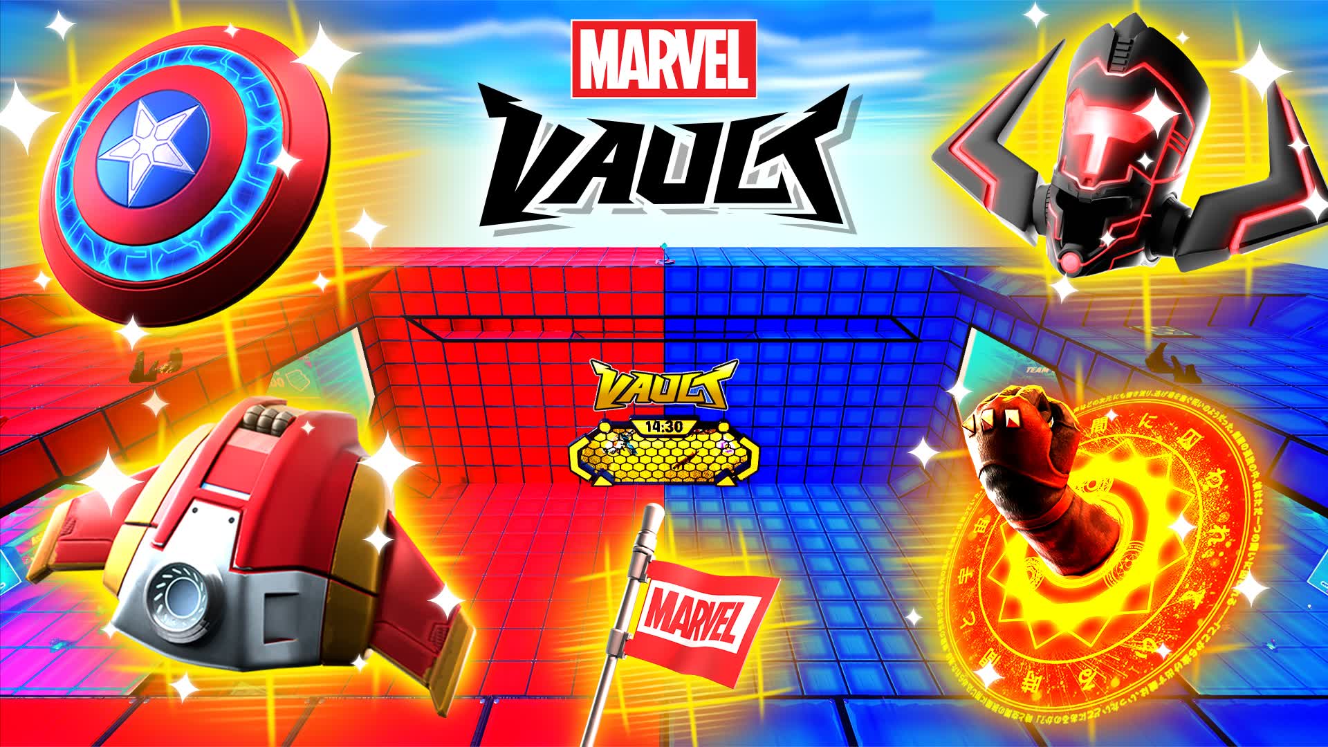 OP RVB 🔴🔵 MARVEL RIVALS RED VS BLUE 3904-7736-9806 by helloworld ...