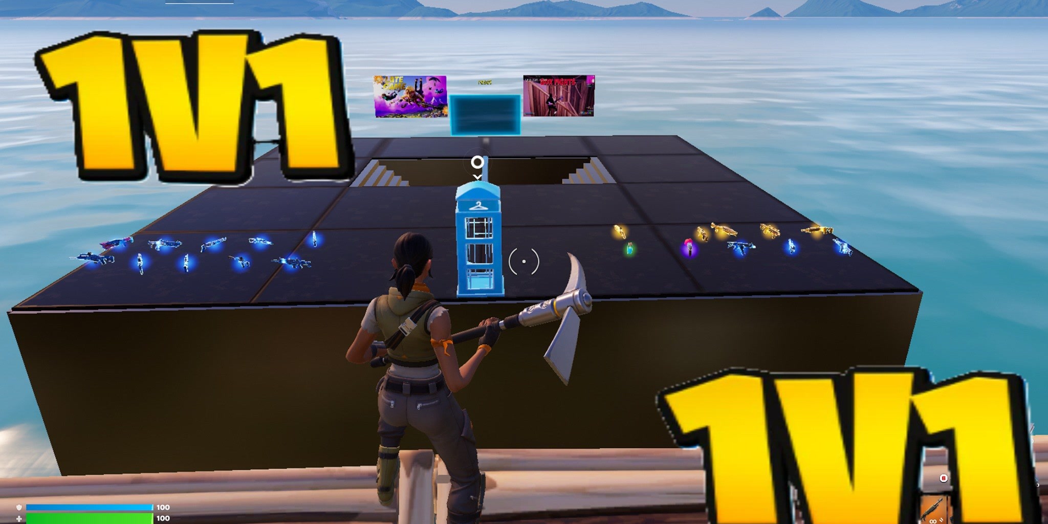 1v1 vip 6595-7221-7249 by elpocket - Fortnite Creative Map Code ...