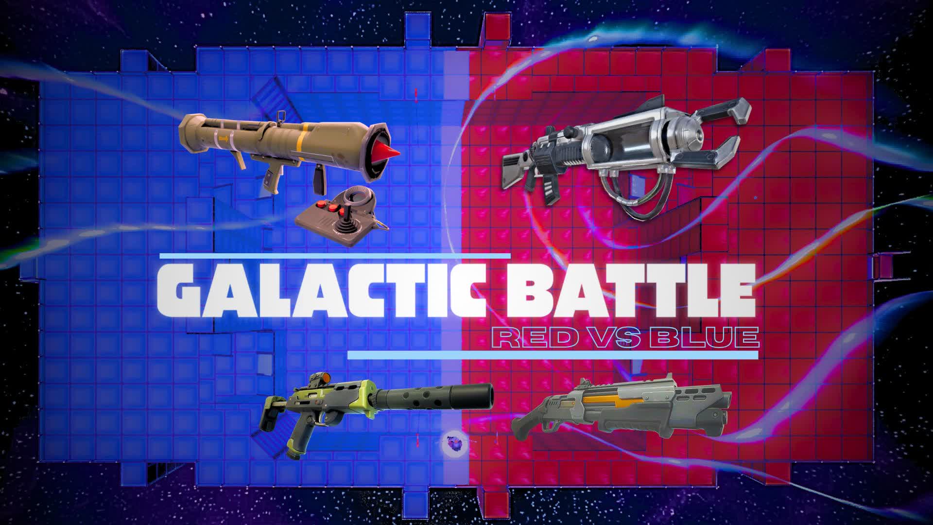 Galactical Battle 🚀 Red Vs Blue 🔴🔵 1687-7278-4348 by uefn_peely ...