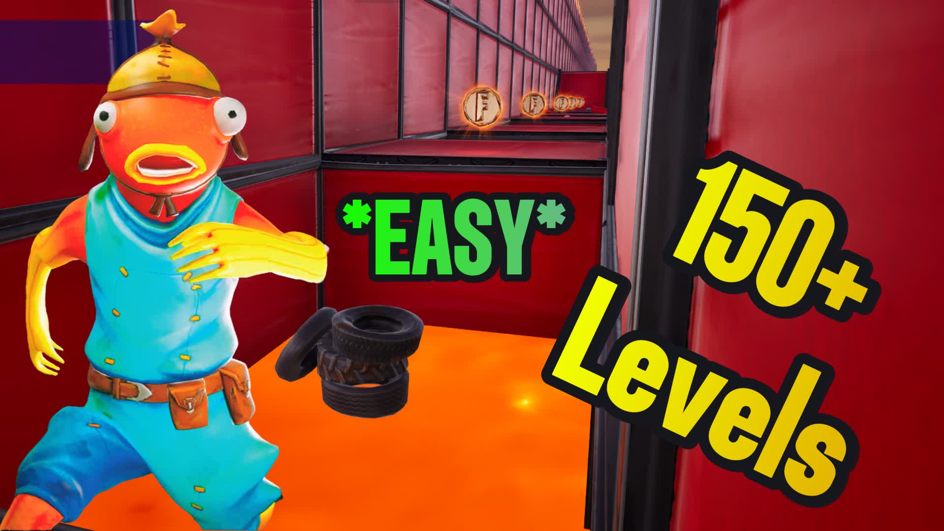 150+ EASY DEATHRUN💥 7560-8004-4669 by bajt - Fortnite Creative Map Code - Fortnite.GG