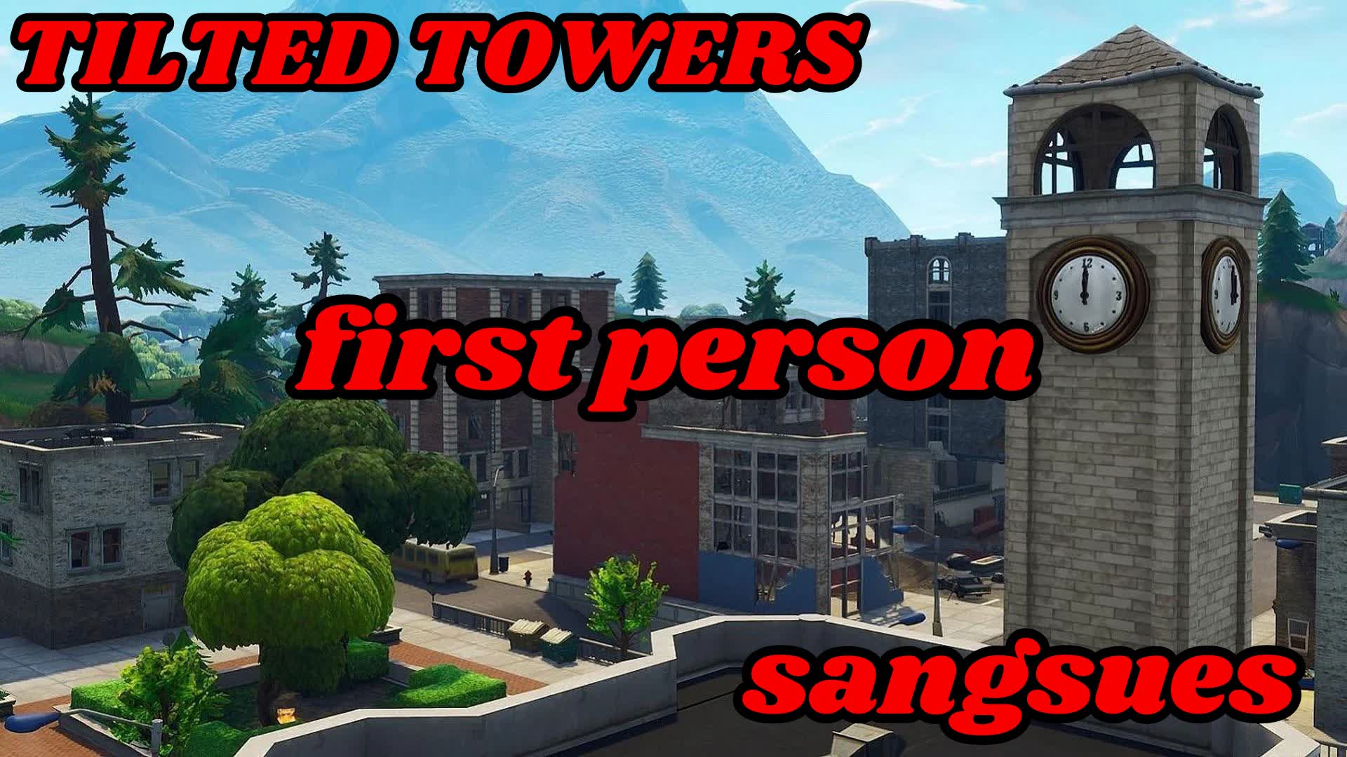 TILTED TOWER GUN GAME FIRST PERSON 2425-7429-4390 by redchou - Fortnite Creative Map Code ...