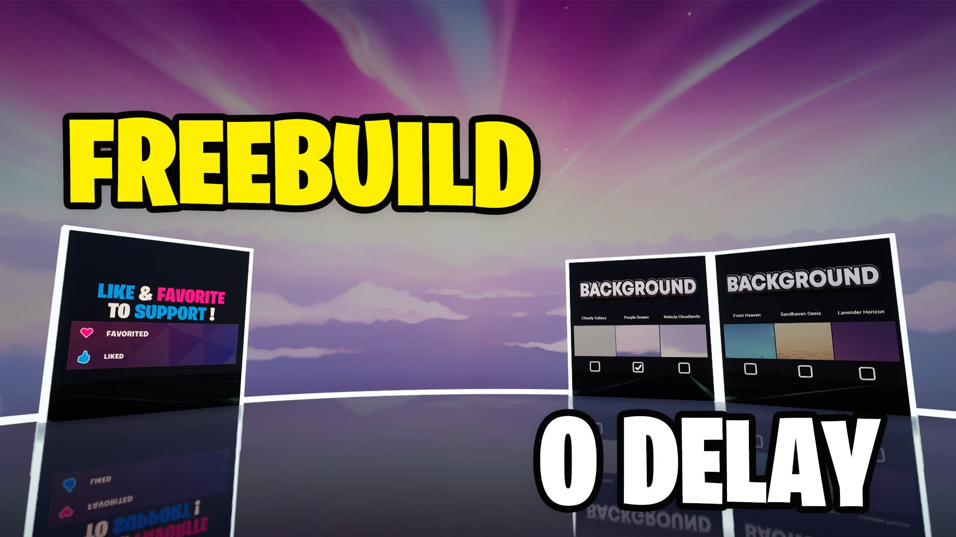 4ZR FREEBUILD 0 DELAY 6440-3047-8627 by 4zr - Fortnite