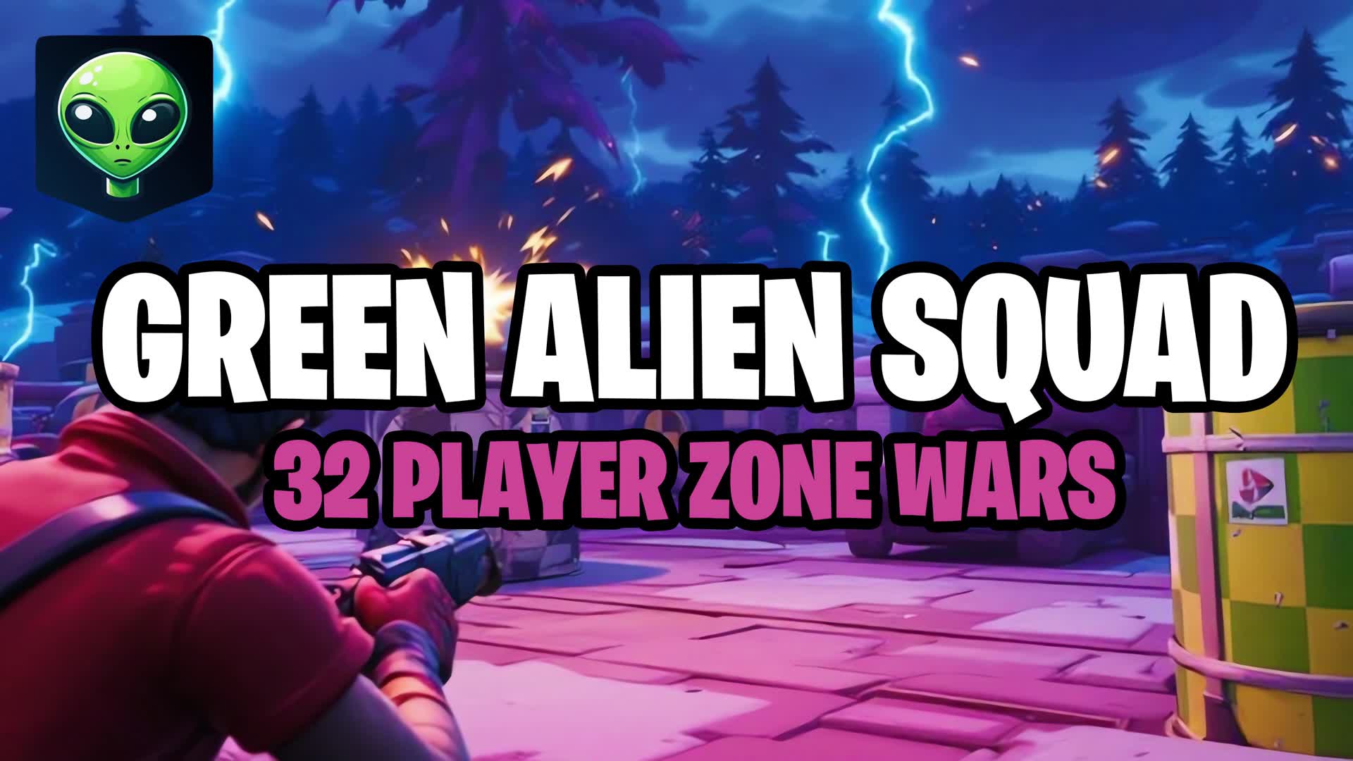 GREEN ALIEN ZONE WARS 2552-6733-8239 by greenalien - Fortnite Creative Map Code - Fortnite.GG