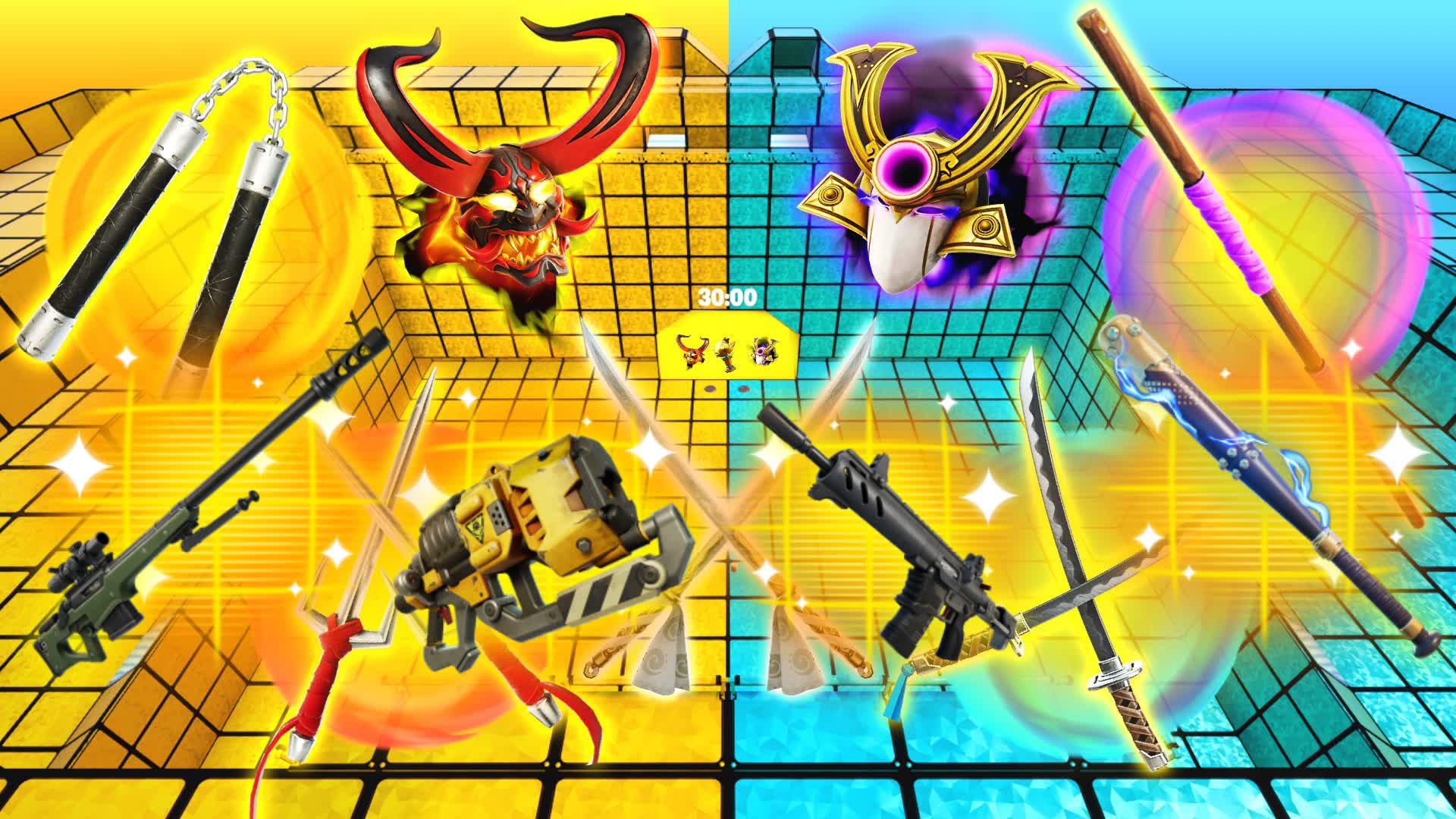 DIAMOND VS GOLD 💎💛 TMNT 6839-8107-5821 by sqp - Fortnite Creative Map ...