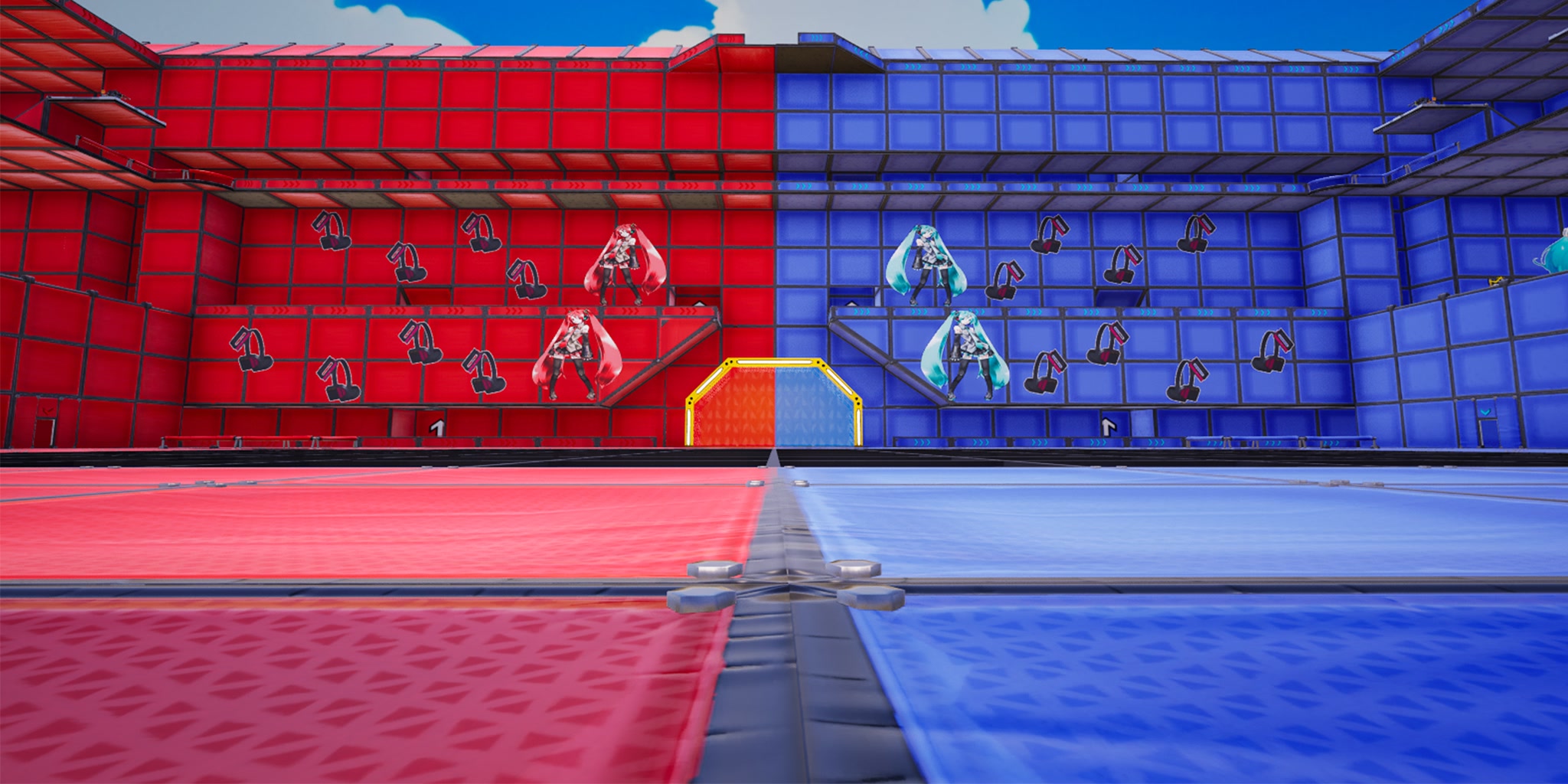 HATSUNE MIKU 🔴 RED VS BLUE 🔵 0594-5674-9017 by nothanck - Fortnite ...