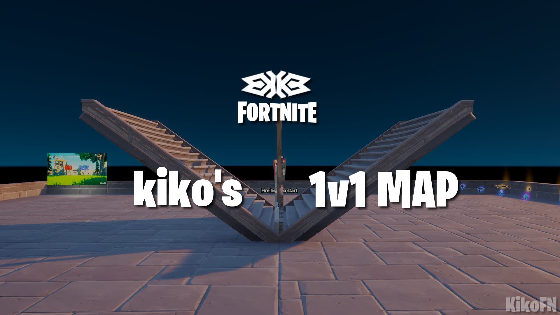 kiko's 1v1 map [CH5] 4054-9145-6868 by kikofn - Fortnite Creative Map ...