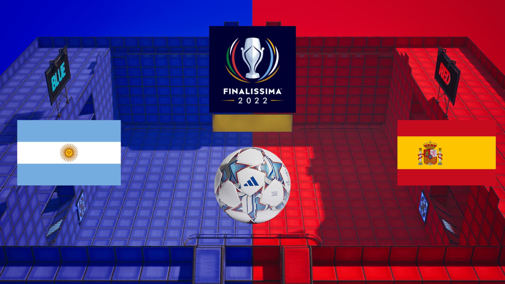 FINALISSIMA SPAIN VS ARGENTINA FOOTBALL 9428-8581-0539 von mohze – Fortnite